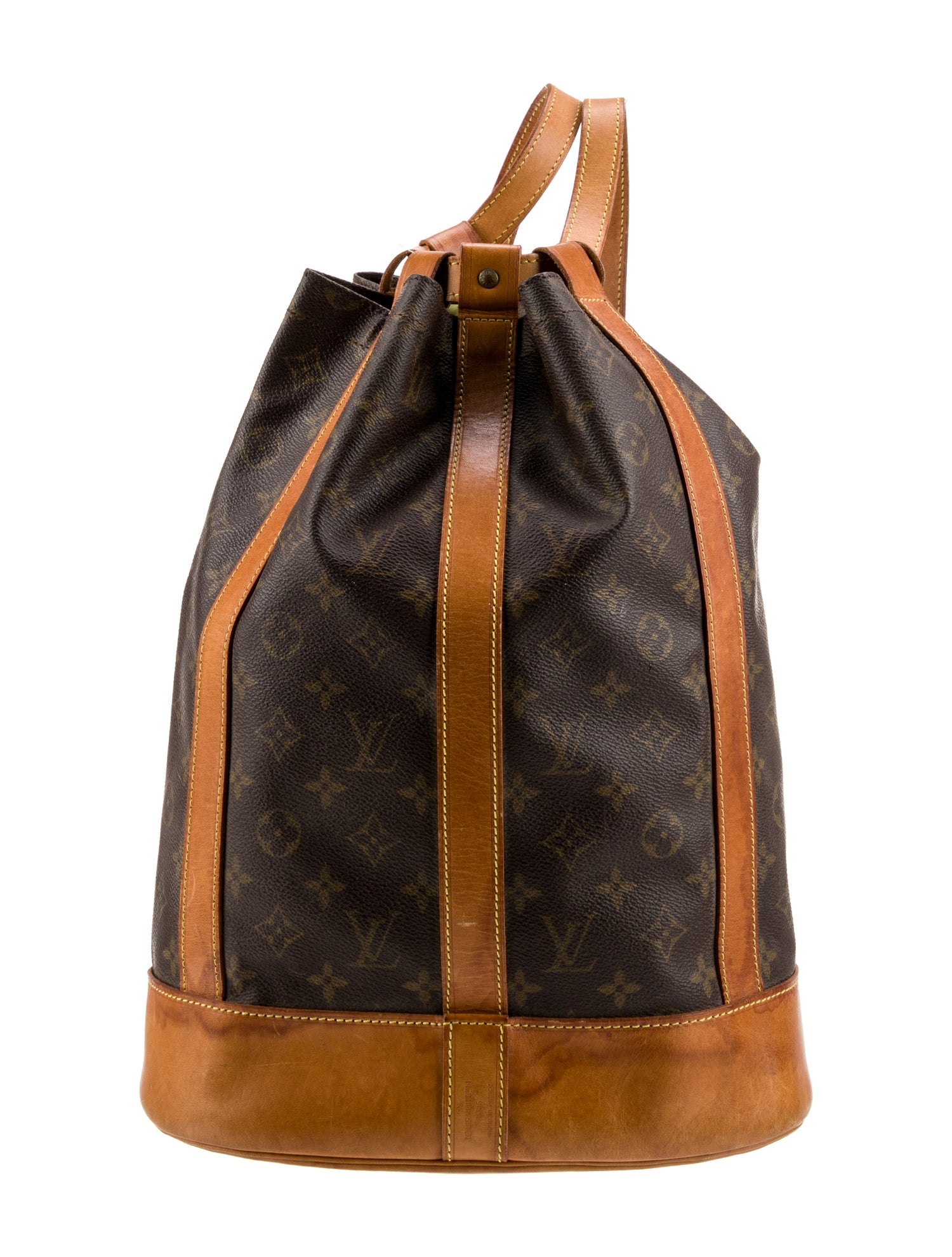 Louis Vuitton LV Monogram Randonnee - Brown Bucket Bags, Handbags ...