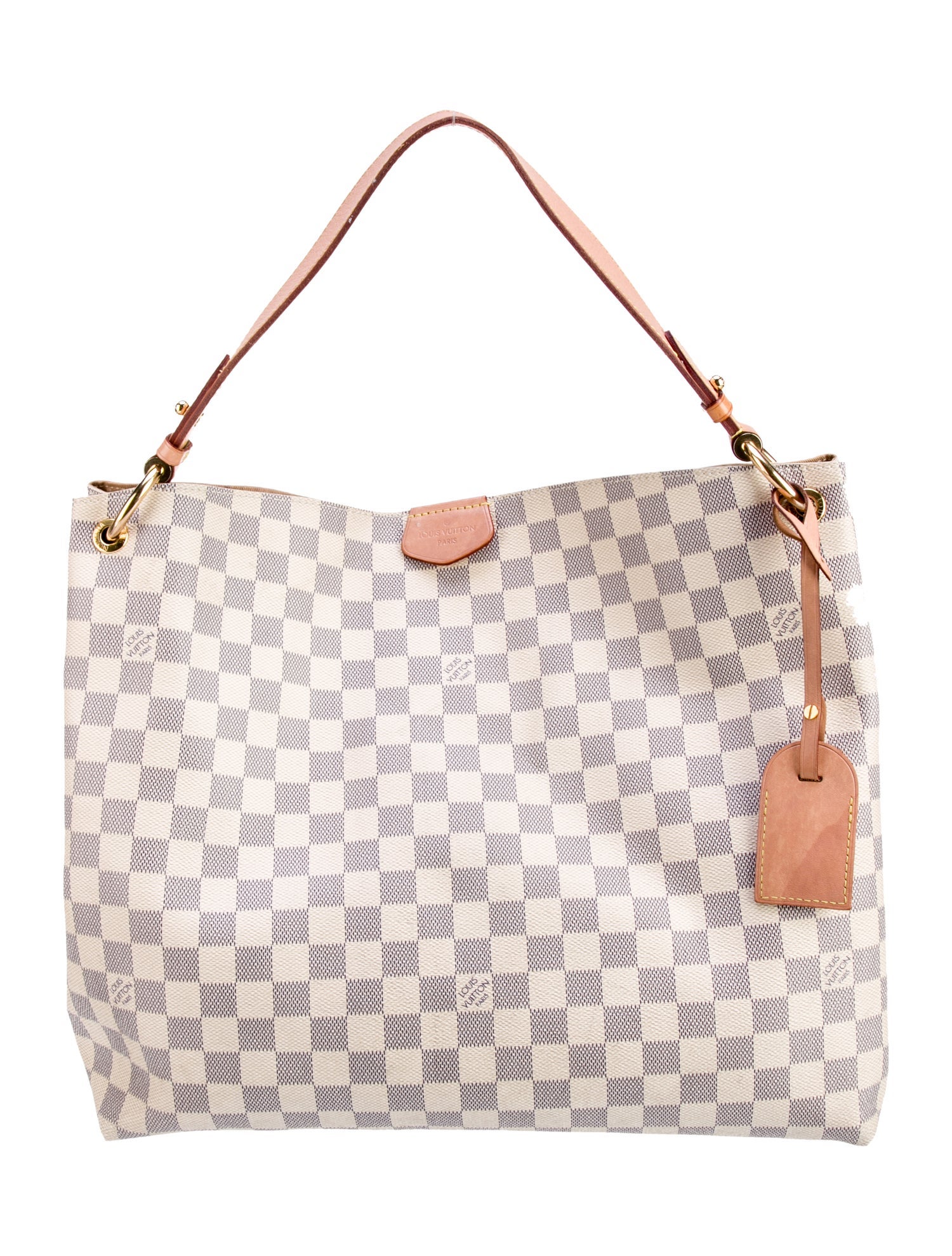 Louis Vuitton Coated Canvas Graceful PM - Neutrals Totes, Handbags ...