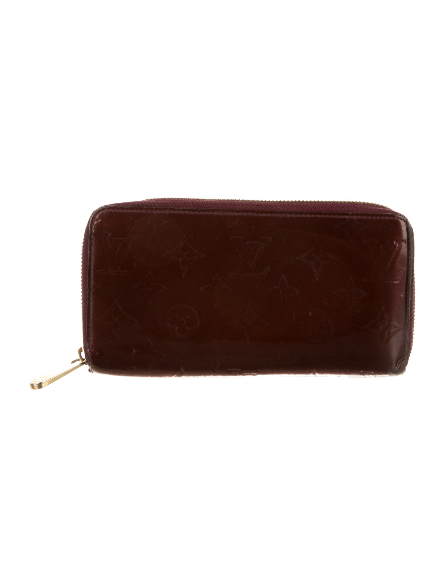 Louis Vuitton 2012 Monogram Vernis Zippy Wallet - Burgundy Wallets ...