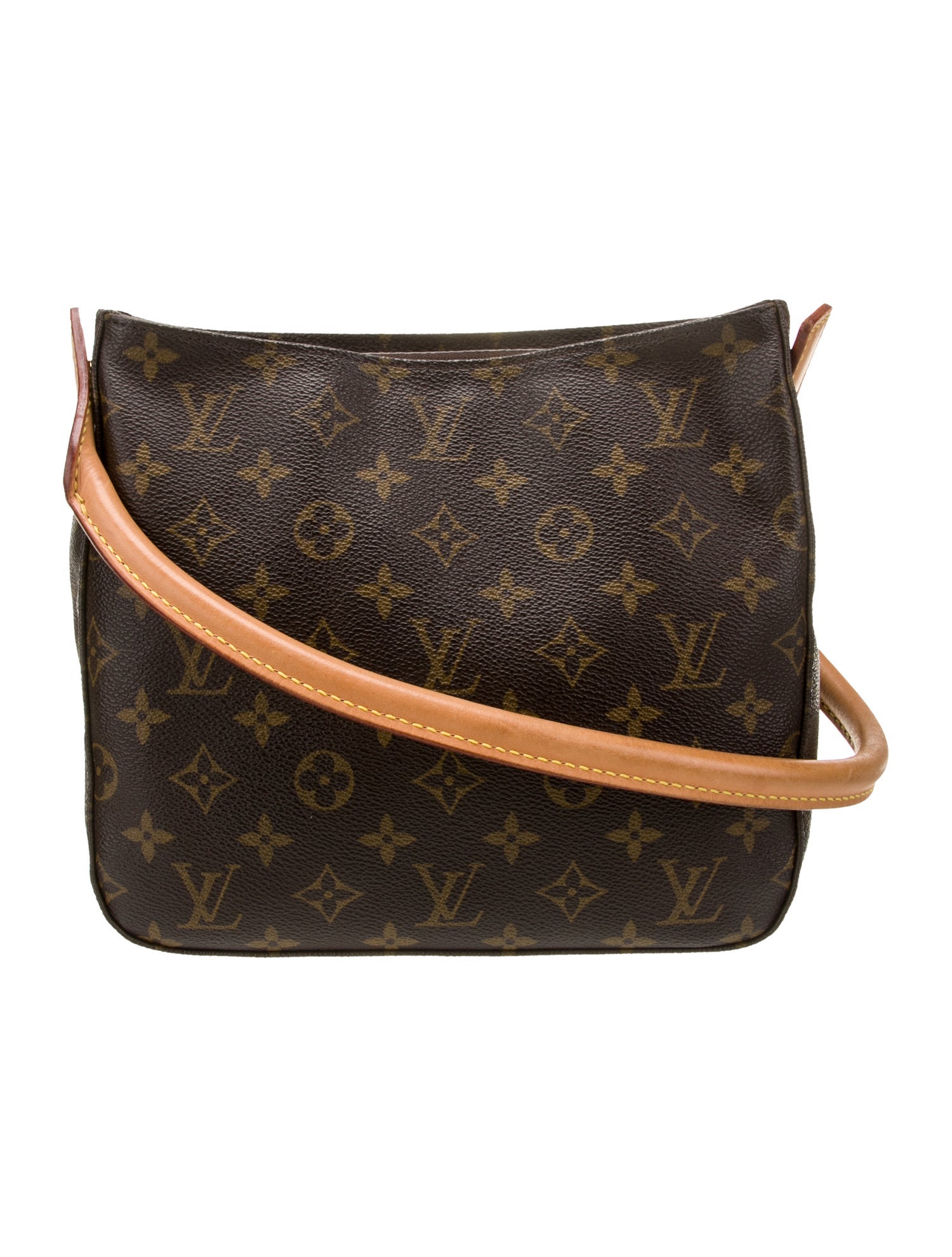 Louis Vuitton LV Monogram LV Monogram Looping MM - Brown Shoulder Bags ...