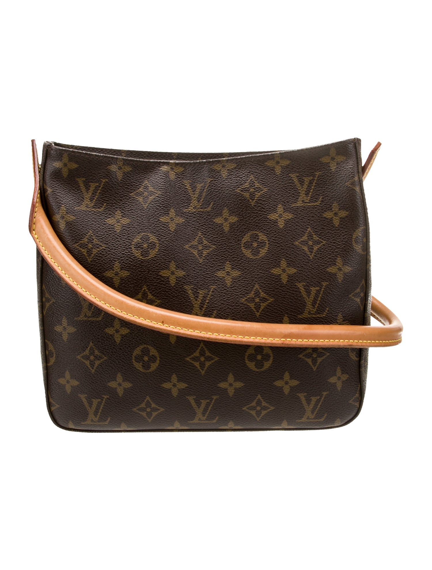 Louis Vuitton LV Monogram LV Monogram Looping MM - Brown Shoulder Bags ...