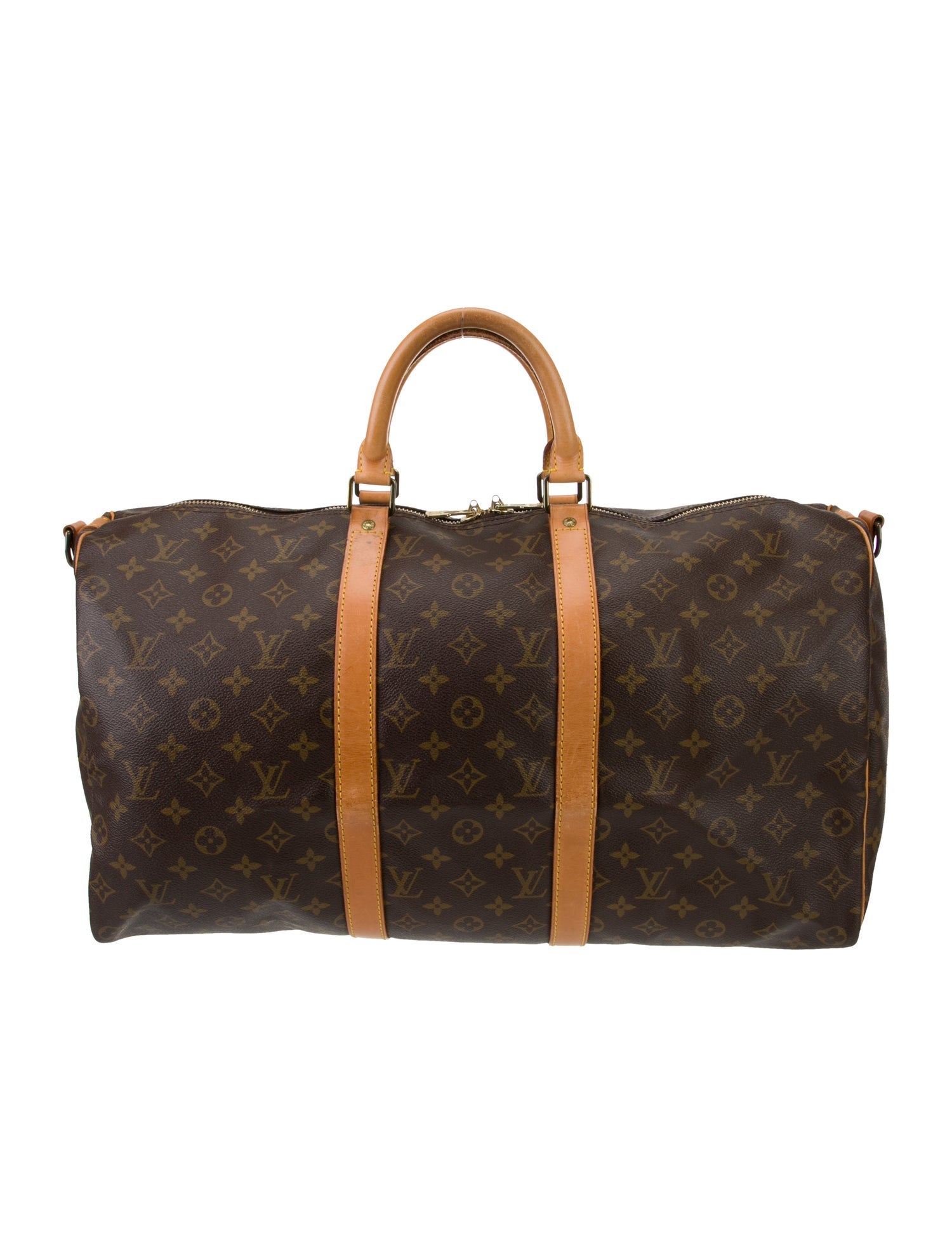 Louis Vuitton LV Monogram LV Monogram Keepall Bandouliere 60 - Brown Luggage and Travel ...