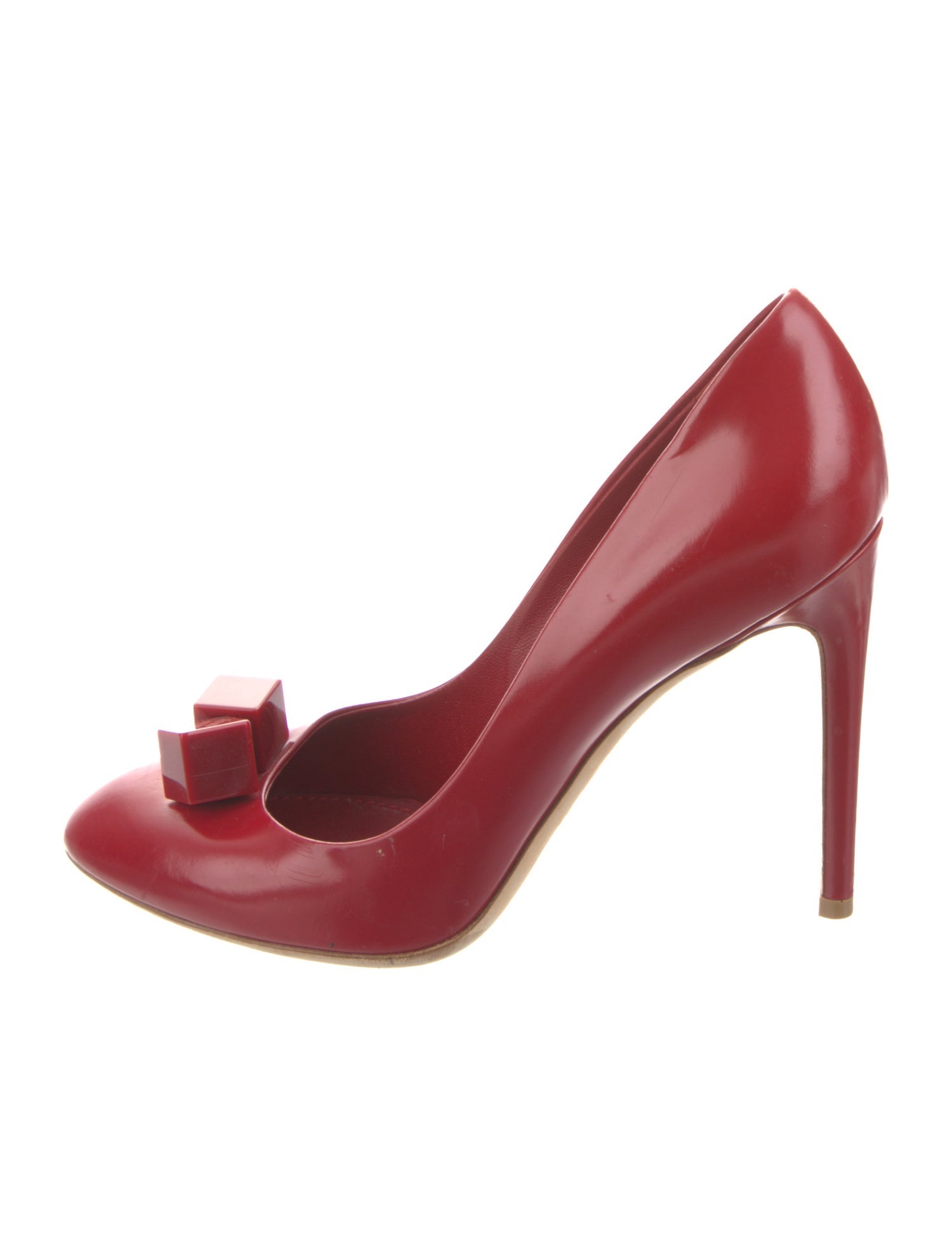 Louis Vuitton Leather Pumps - Red Pumps, Shoes - LOU1012544 | The RealReal