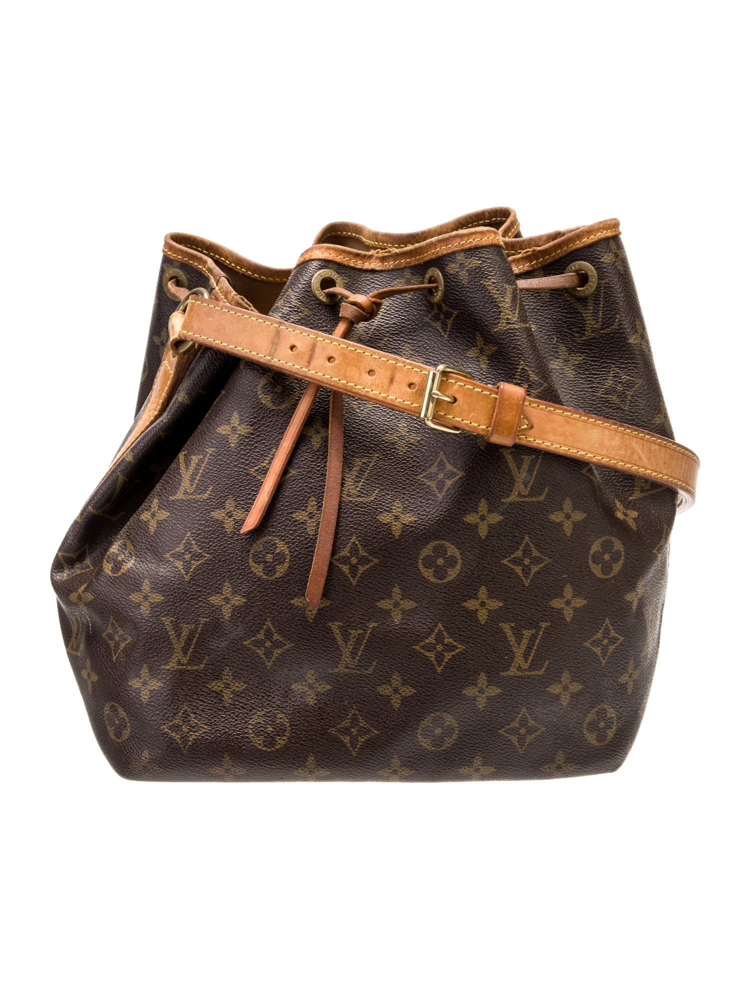 Louis Vuitton LV Monogram Noé Petit - Brown Bucket Bags, Handbags ...