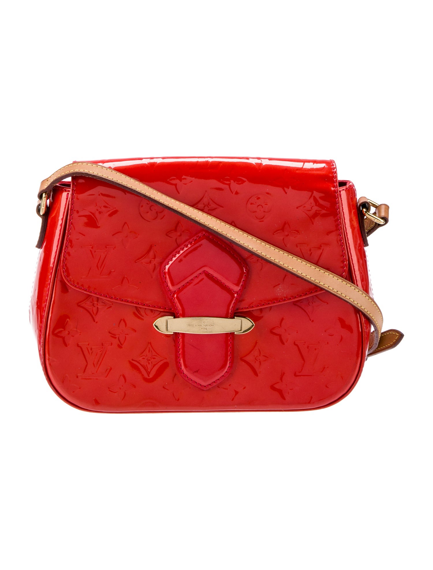 Louis Vuitton LV Monogram Bellflower PM - Orange Crossbody Bags ...