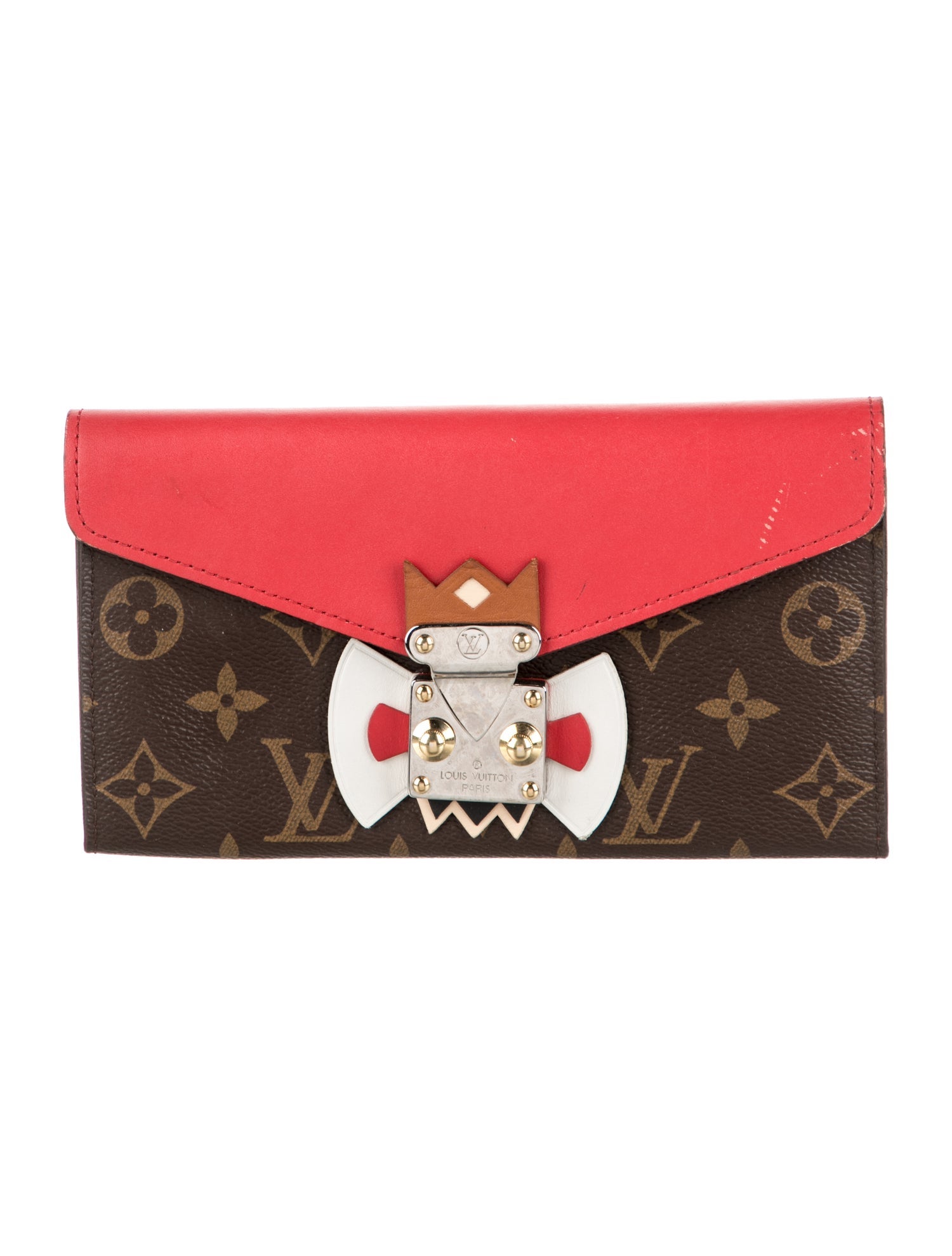 Louis Vuitton 2014 LV Monogram Sarah Wallet - Brown Wallets ...