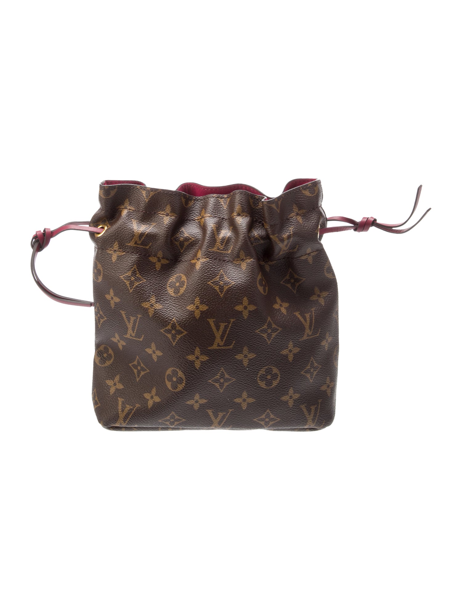 Louis Vuitton LV Monogram Noe Pouch - Brown Bucket Bags, Handbags ...