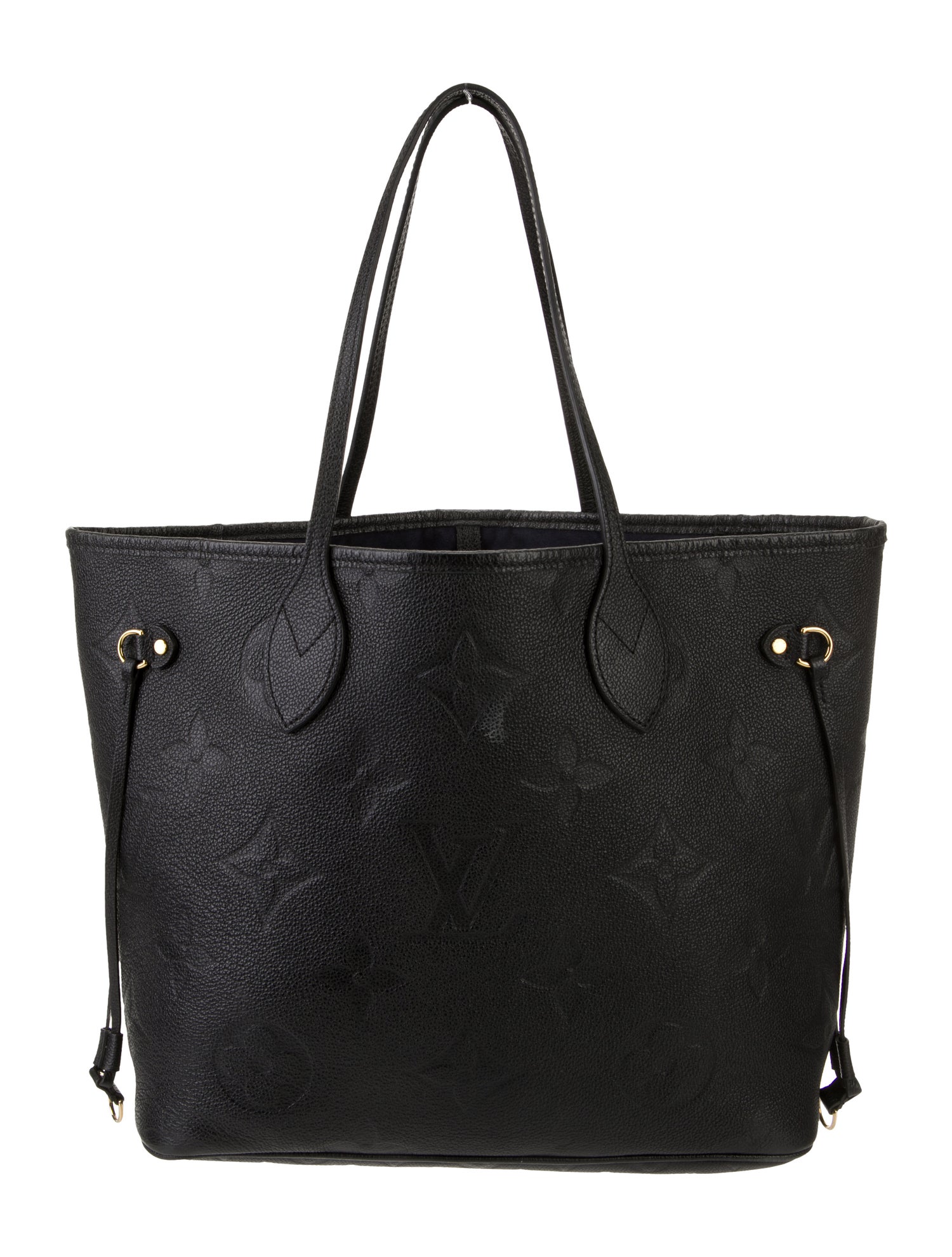 Louis Vuitton Monogram Neverfull w/Pouch MM - Black Totes, Handbags ...