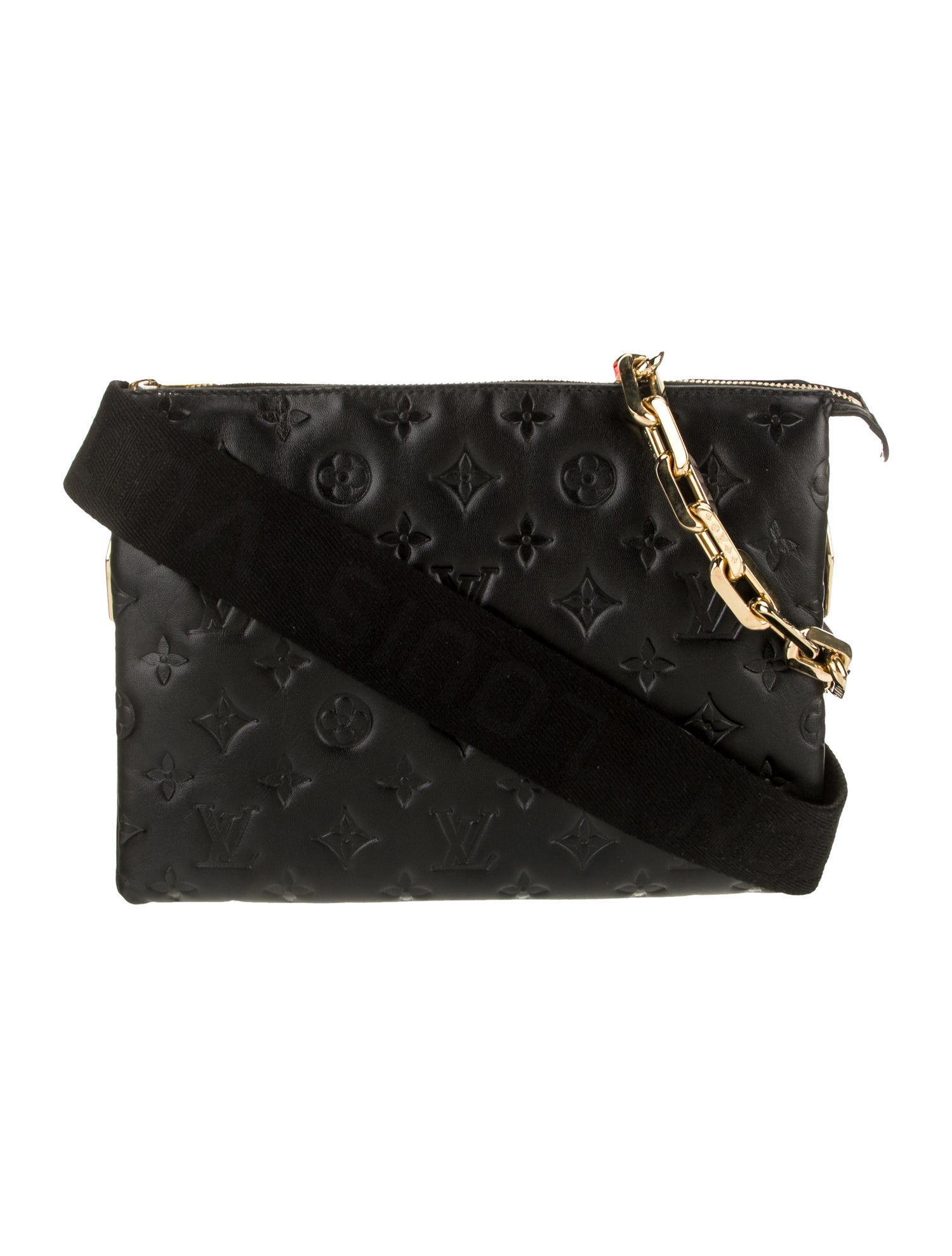 Louis Vuitton Monogram Shoulder Bag PM - Black Shoulder Bags, Handbags ...