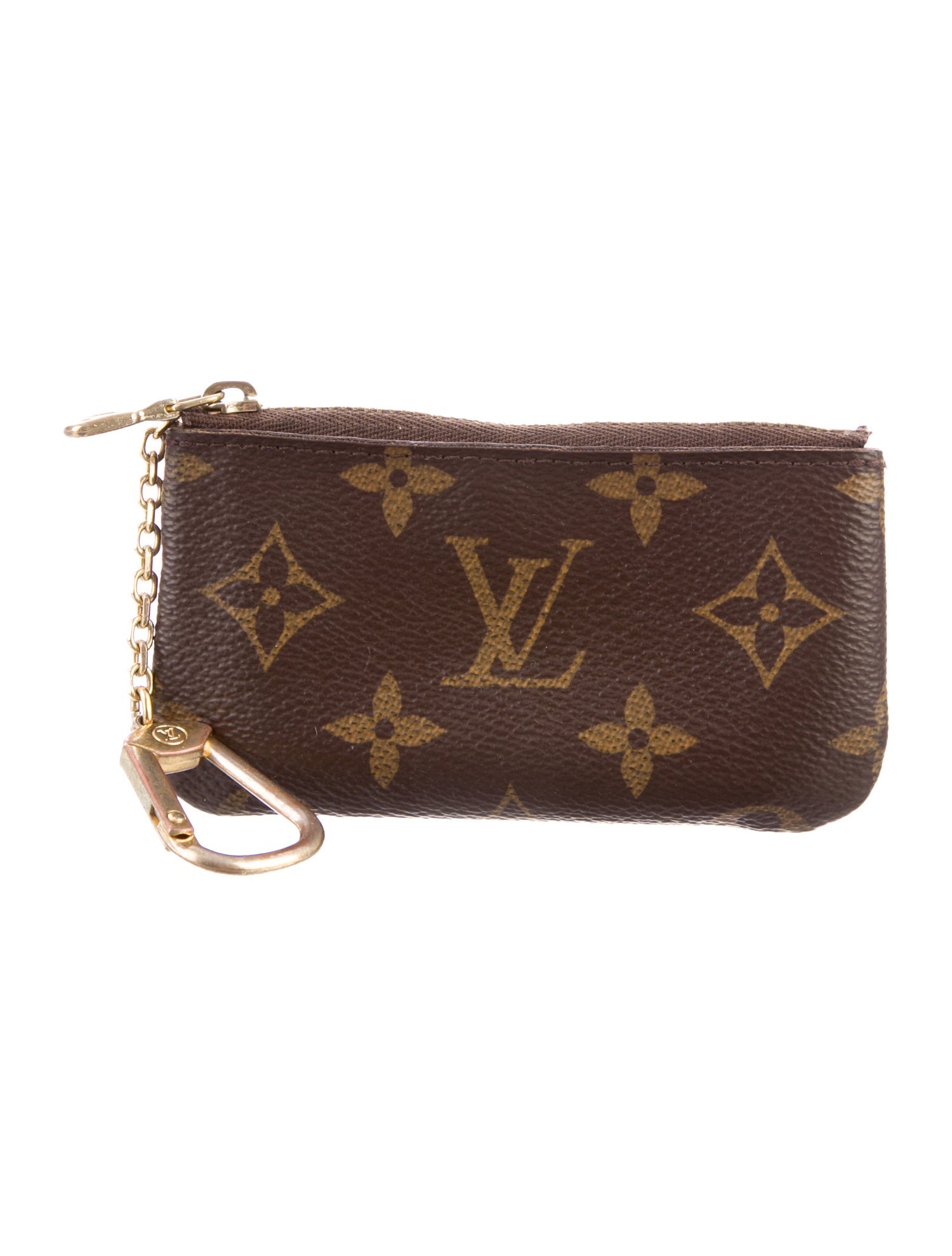 Louis Vuitton Monogram Key Pouch - Brown Keychains, Accessories ...