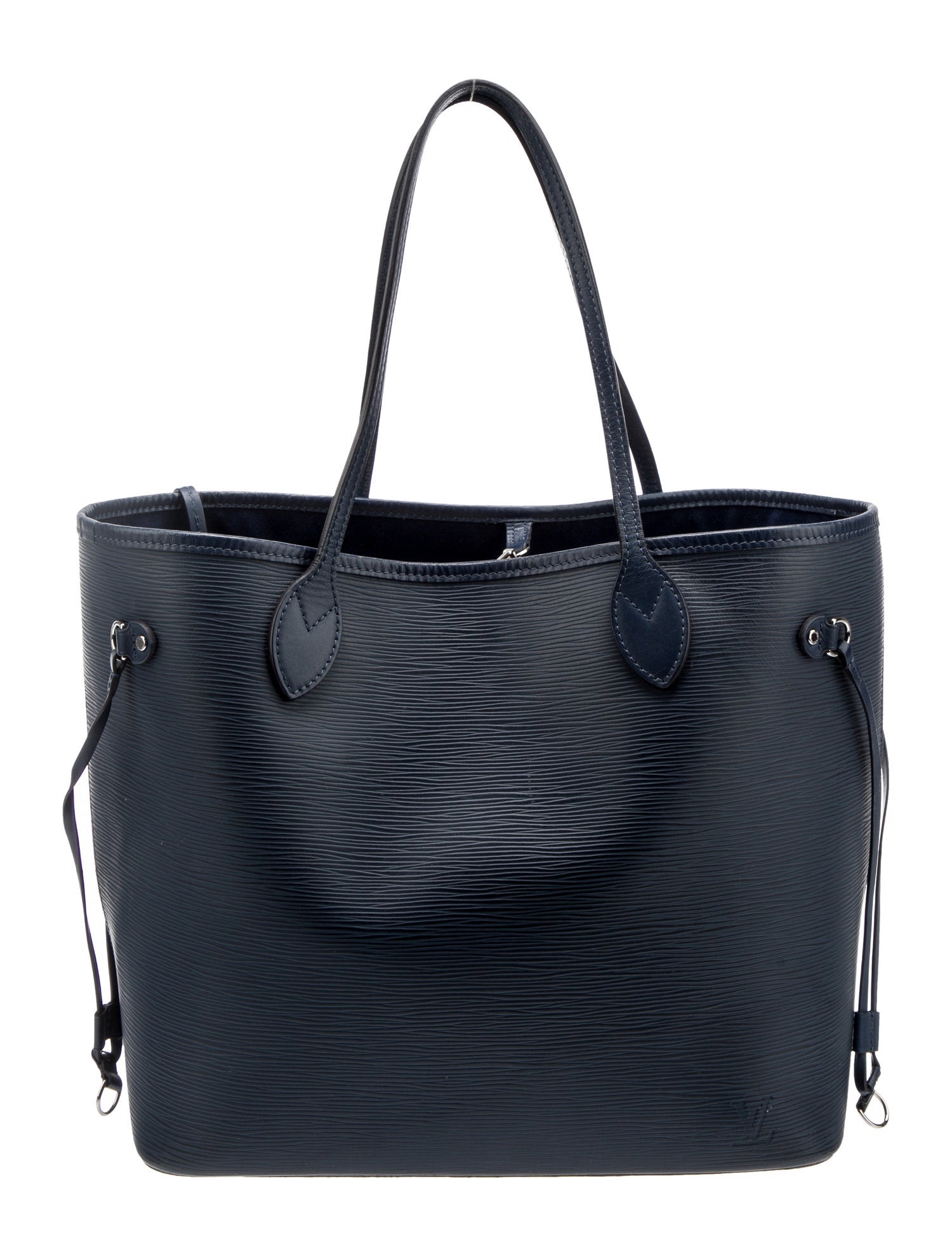 Louis Vuitton Epi Leather Neverfull w/Pouch MM - Blue Totes, Handbags ...