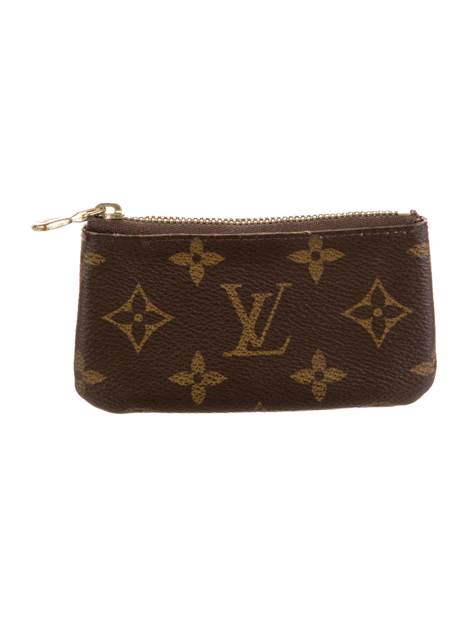 Louis Vuitton Monogram Key Pouch - Brown Keychains, Accessories ...