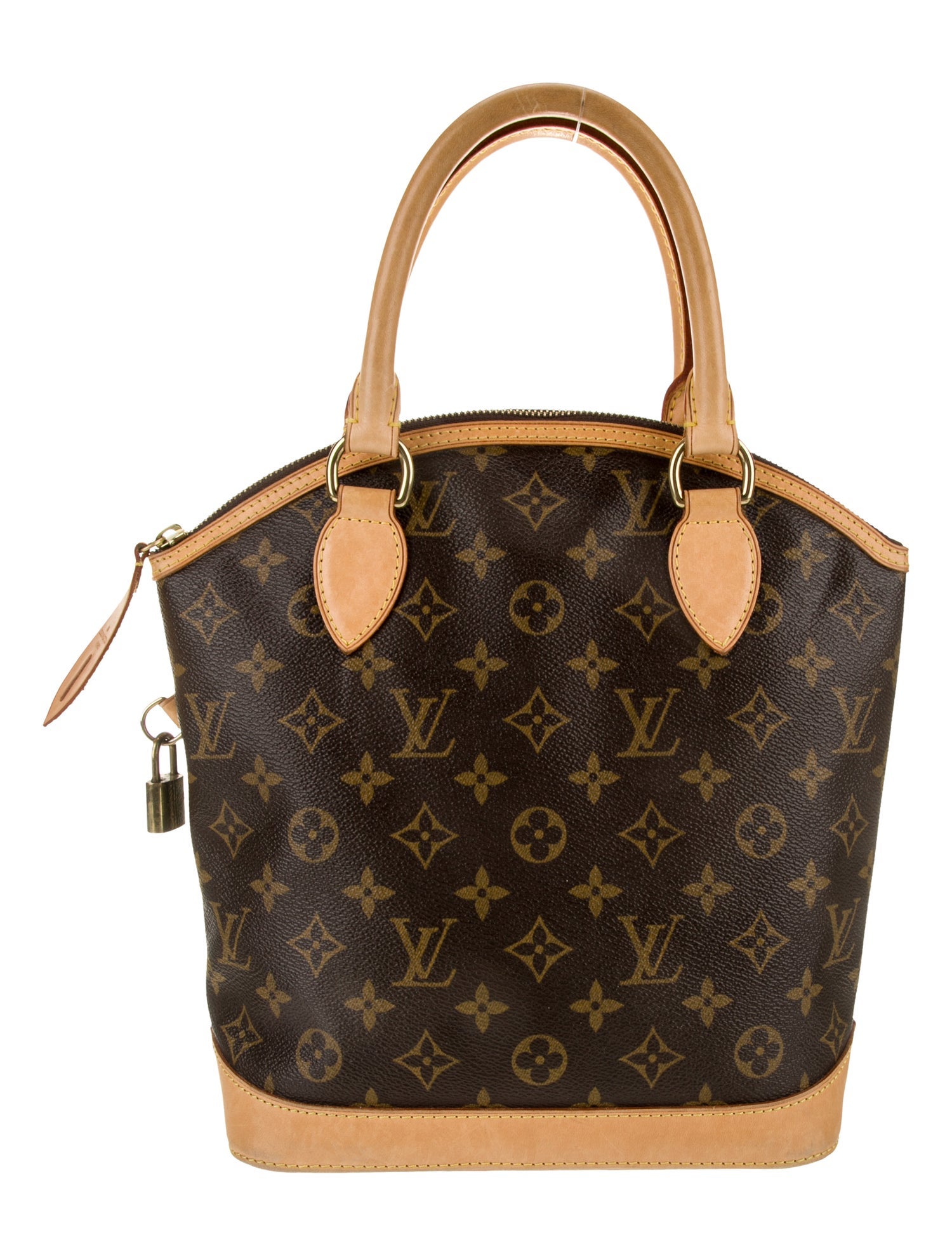 Louis Vuitton LV Monogram Lockit PM Vintage - Brown Handle Bags ...