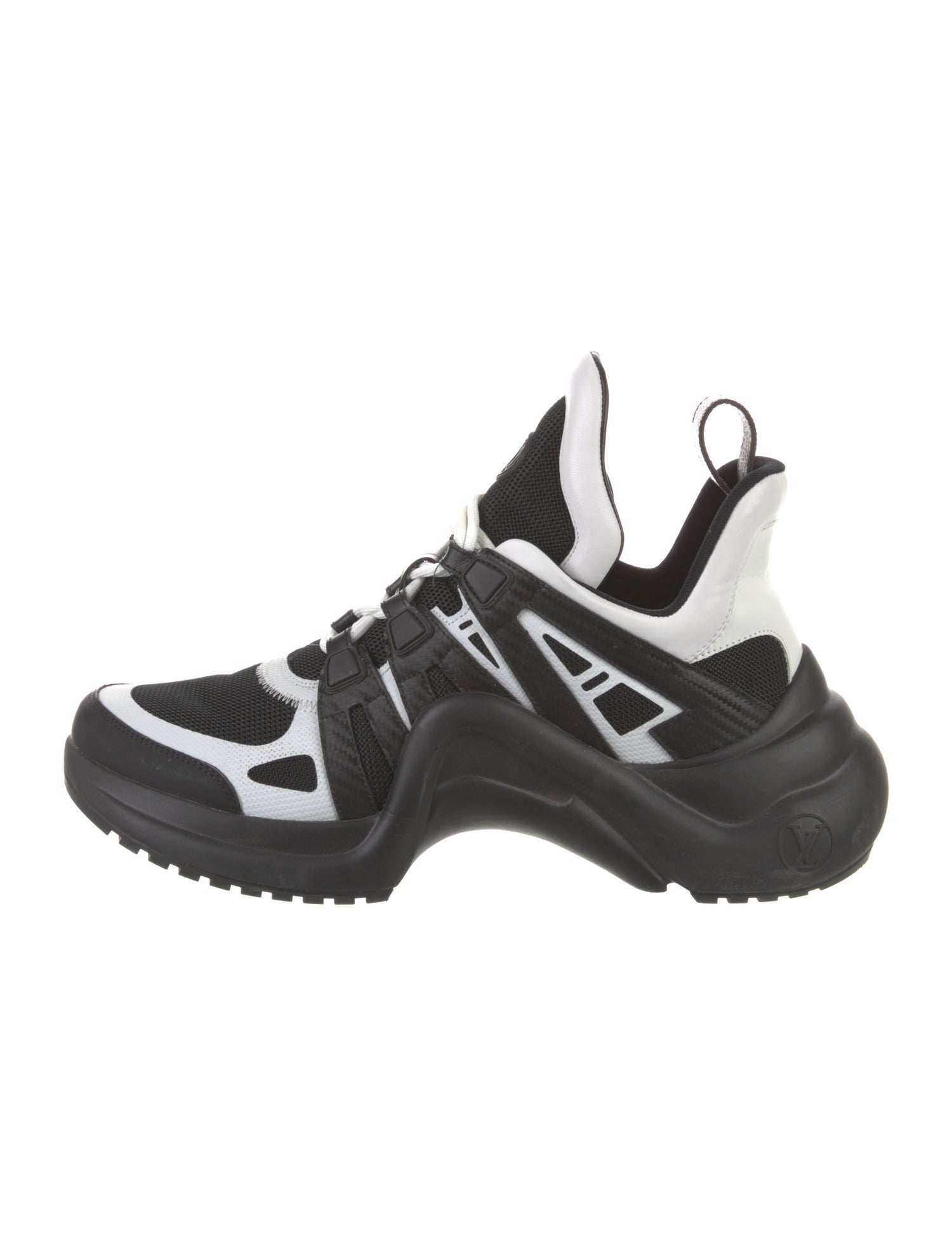 Louis Vuitton LV Monogram Chunky Sneakers - Black Sneakers, Shoes ...