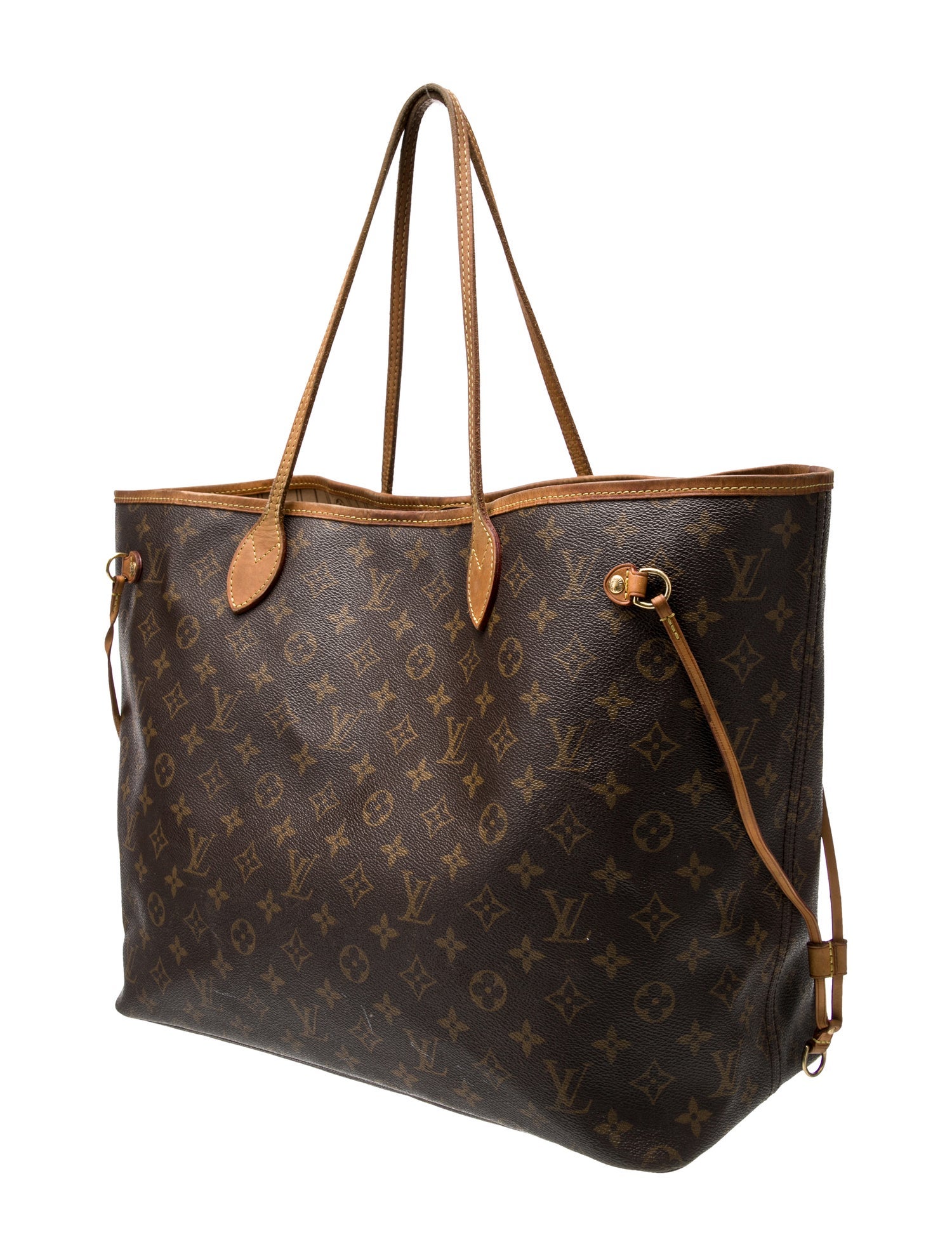 Louis Vuitton Monogram Neverfull MM - Brown Totes, Handbags - LOU979470 ...