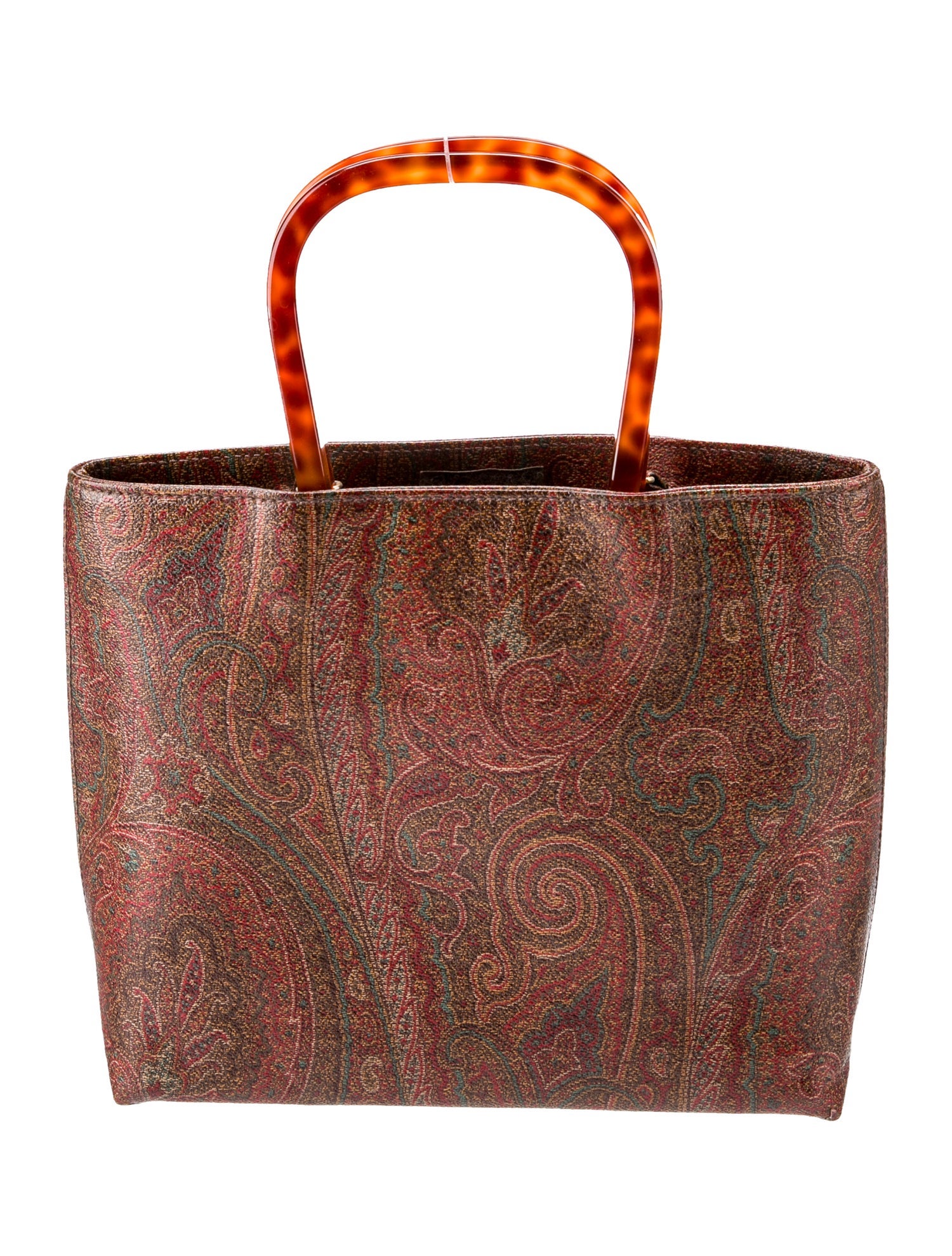 Etro Top Handle Bag - Brown Handle Bags, Handbags - LOU1019954 | The ...