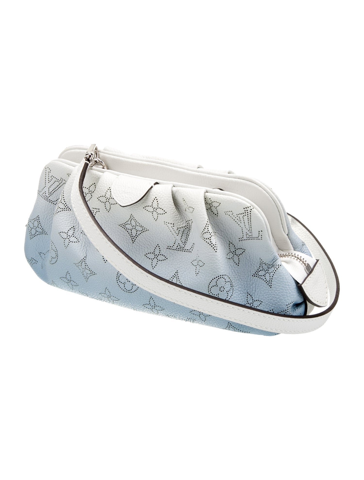 Louis Vuitton Monogram Mahina Scala Pouch Mini - Blue Crossbody Bags ...