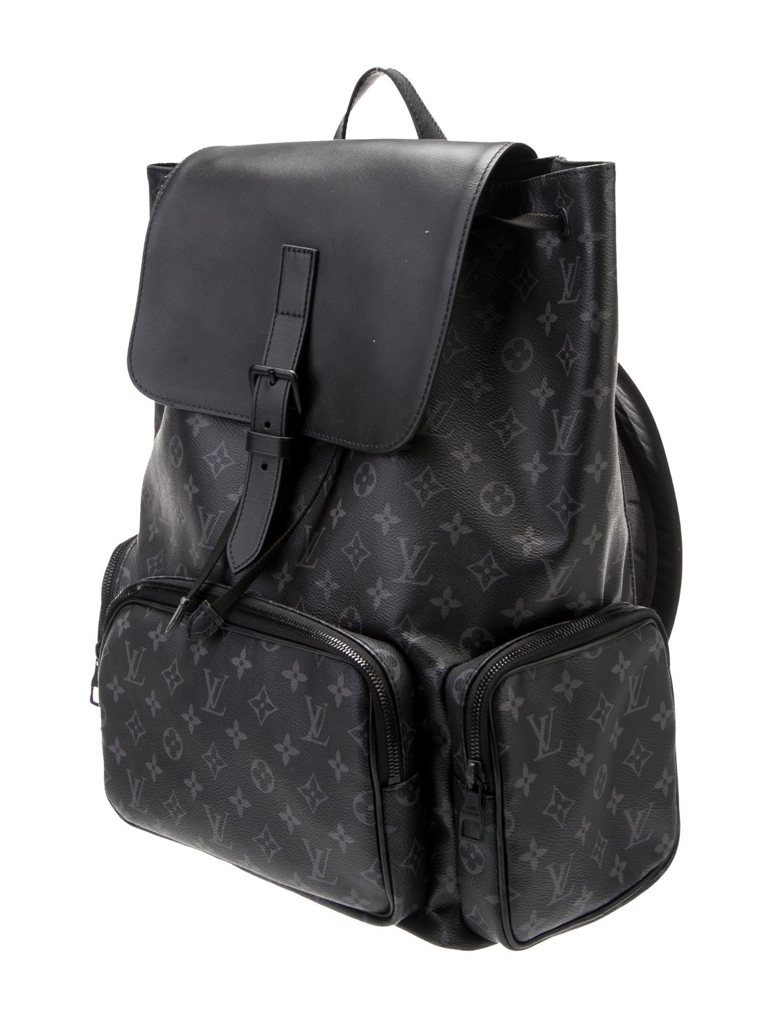 Louis Vuitton Monogram Eclipse Discovery MM - Black Backpacks, Bags ...