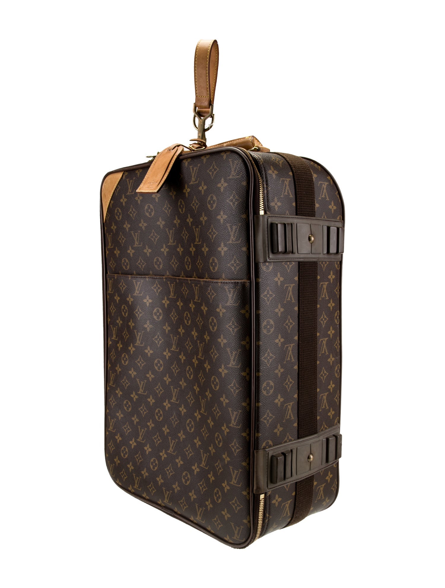 Louis Vuitton LV Monogram Bôite Chapeaux 50 Vintage - Brown Luggage and ...