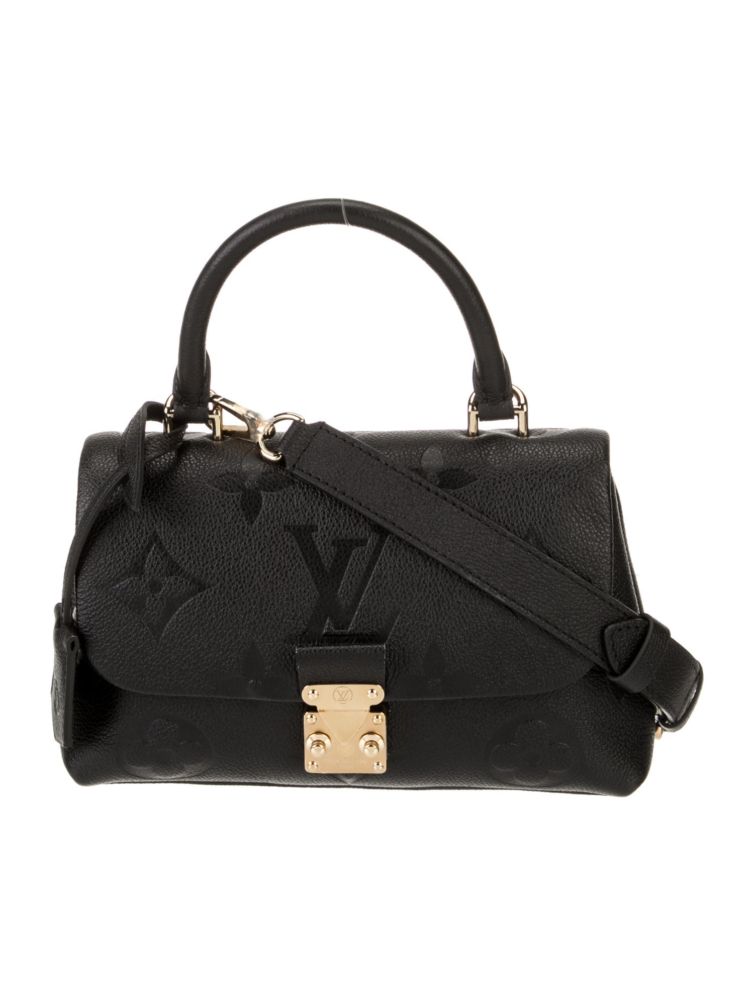 Louis Vuitton Monogram Giant Madeleine BB - Black Handle Bags, Handbags ...