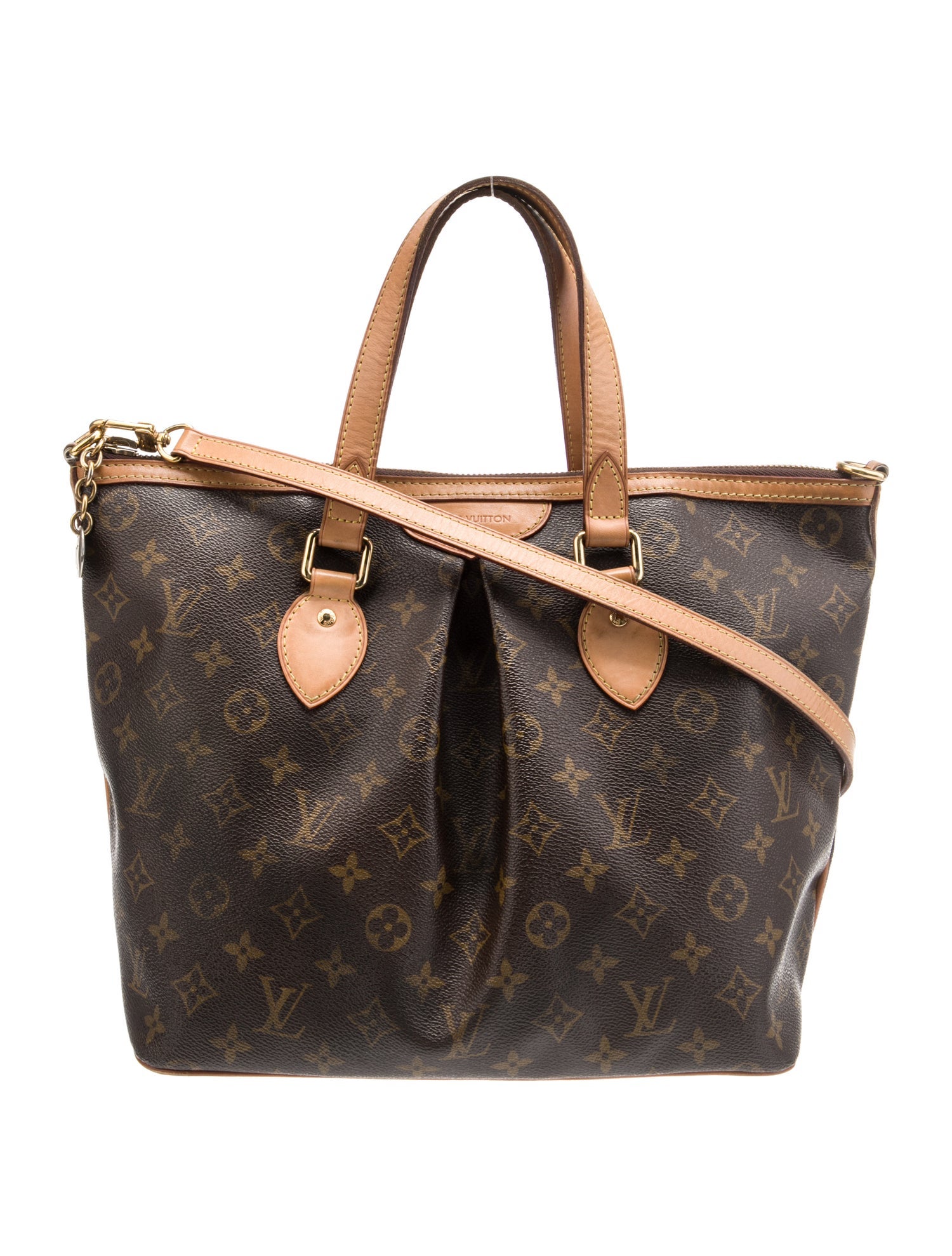 Louis Vuitton LV Monogram Palermo PM - Brown Totes, Handbags ...