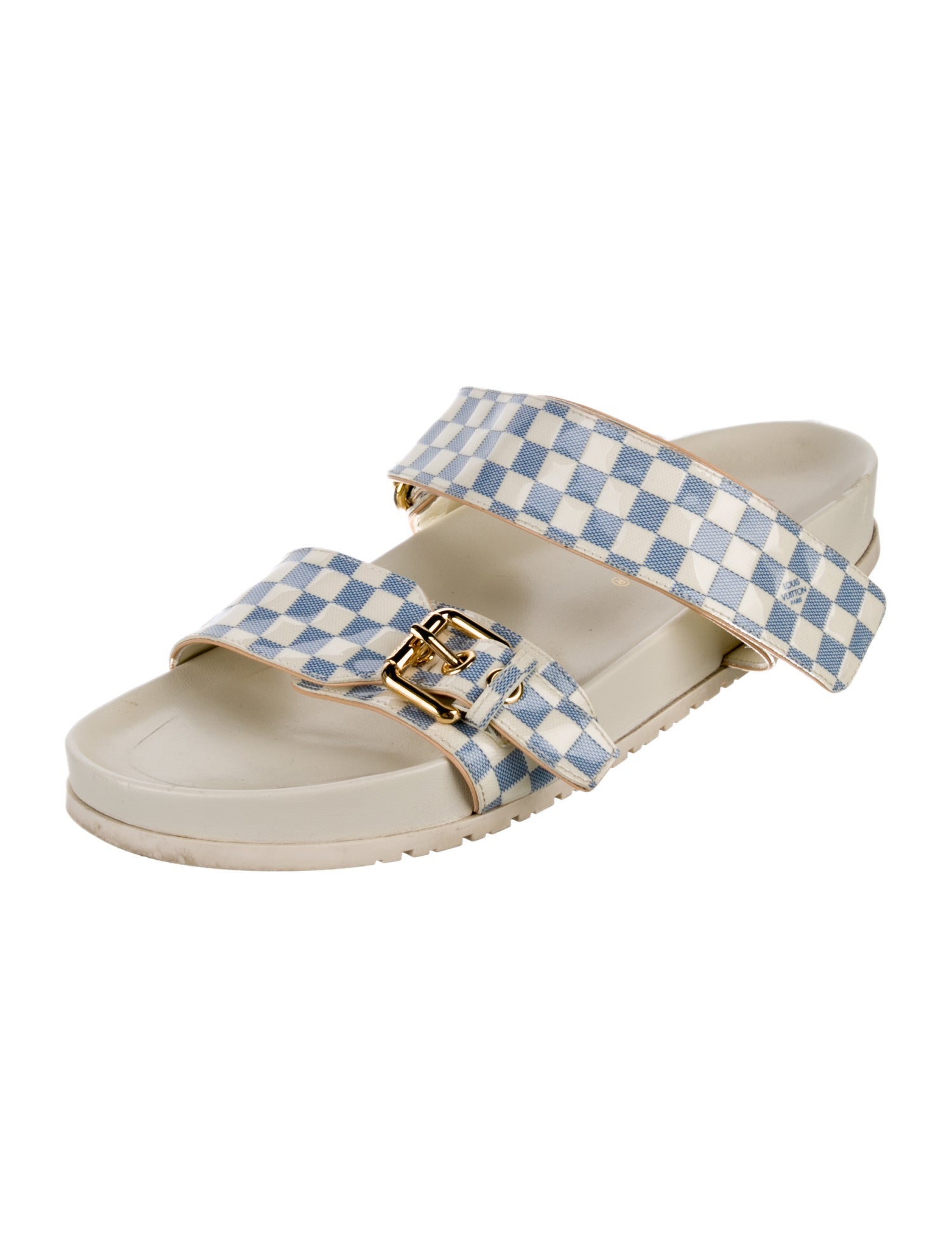 Louis Vuitton 2024 Bom Dia Slides - Blue Sandals, Shoes - LOU1024718 ...