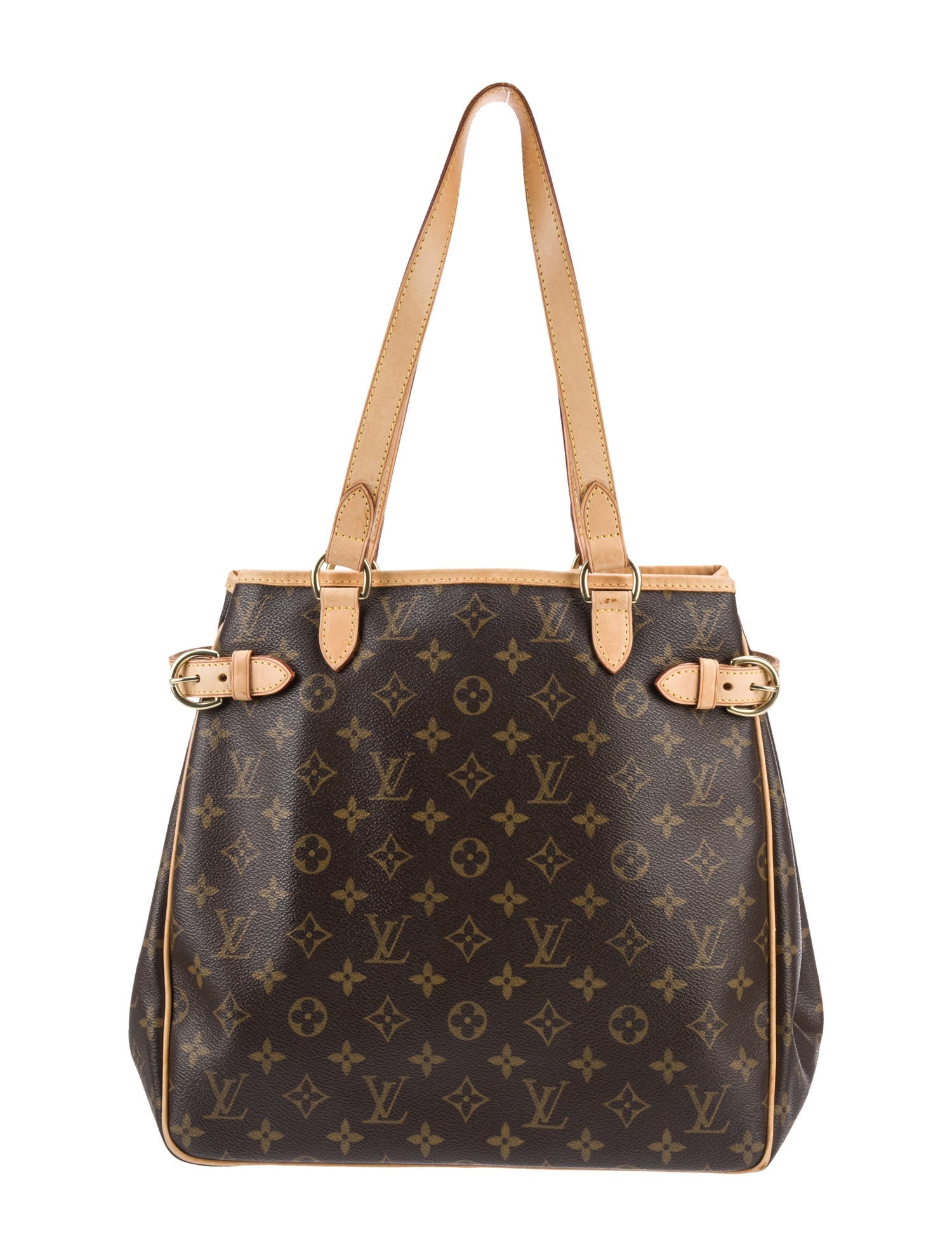 Louis Vuitton LV Monogram Batignolles Vertical Vintage - Brown Totes ...