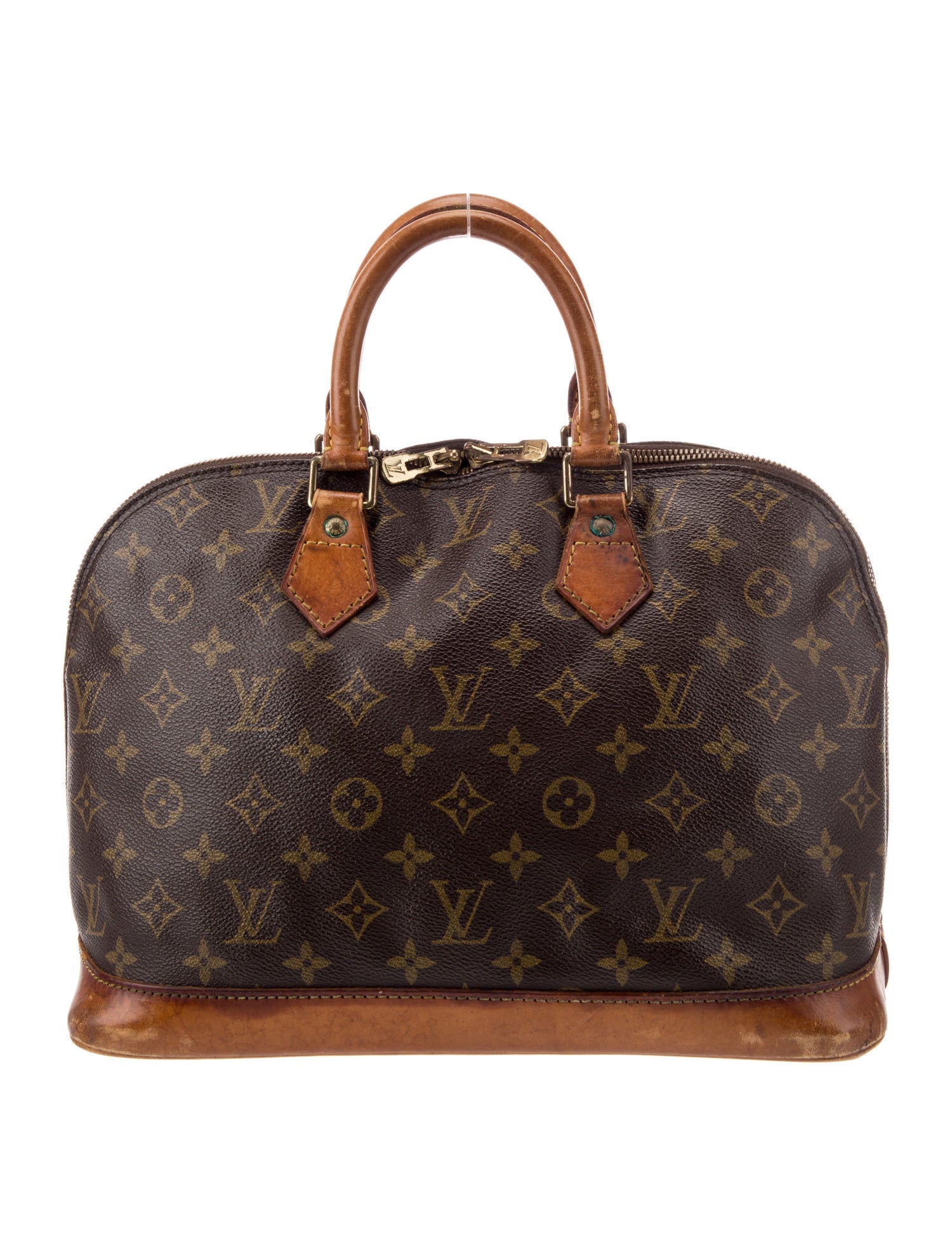Louis Vuitton LV Monogram Alma PM Vintage - Brown Handle Bags, Handbags ...