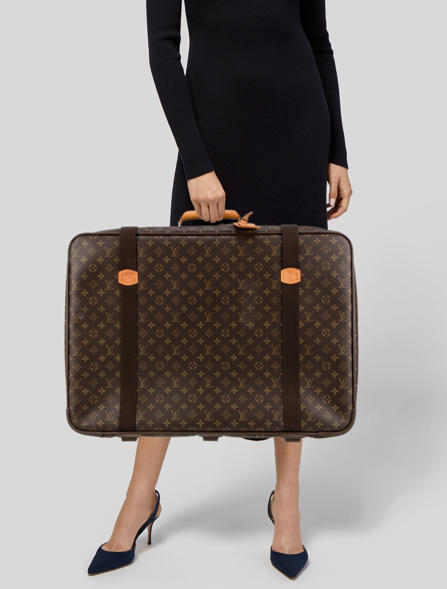 Louis Vuitton LV Monogram Pégase 55 - Brown Luggage and Travel ...