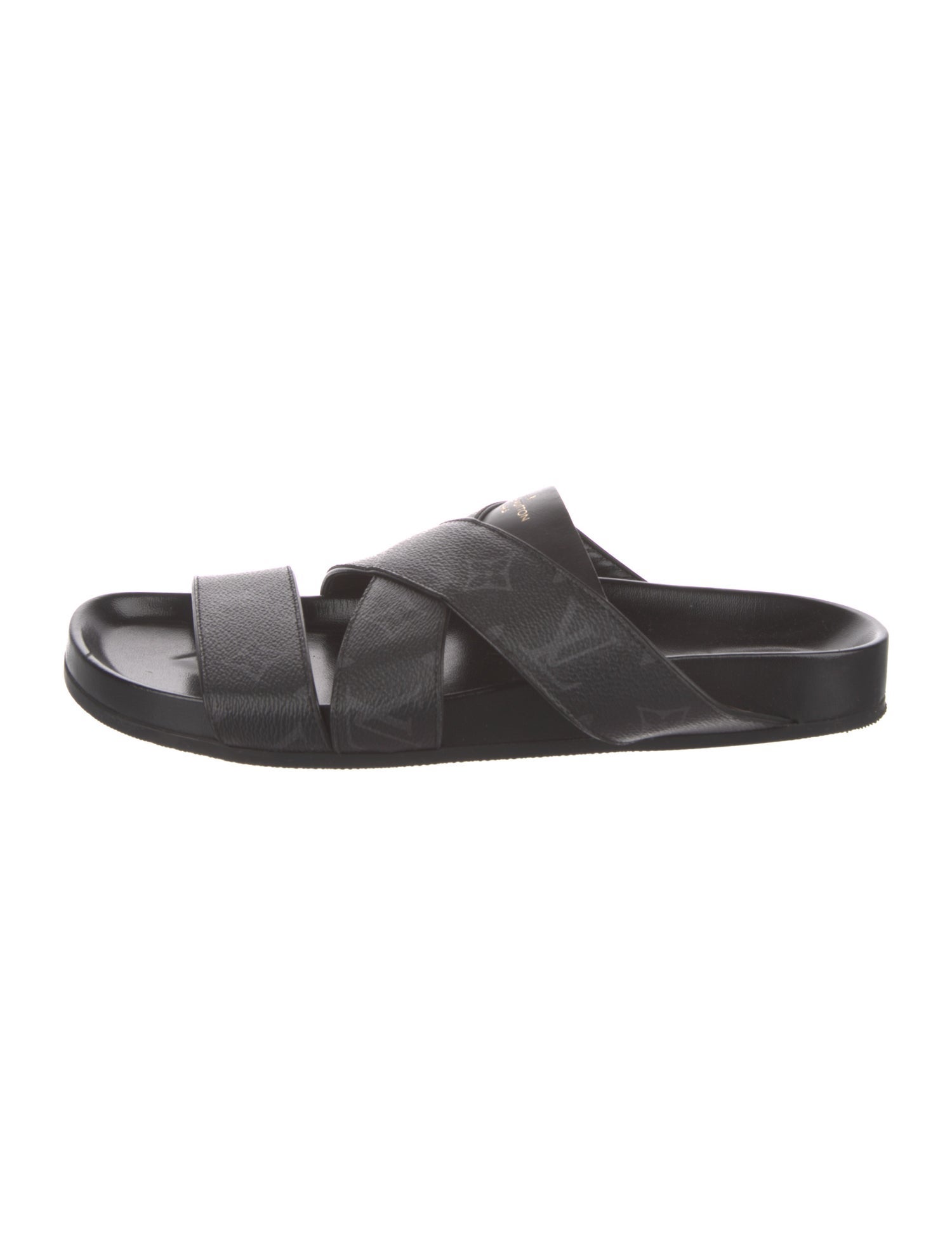 Louis Vuitton Slides - Black Sandals, Shoes - LOU1028639 | The RealReal