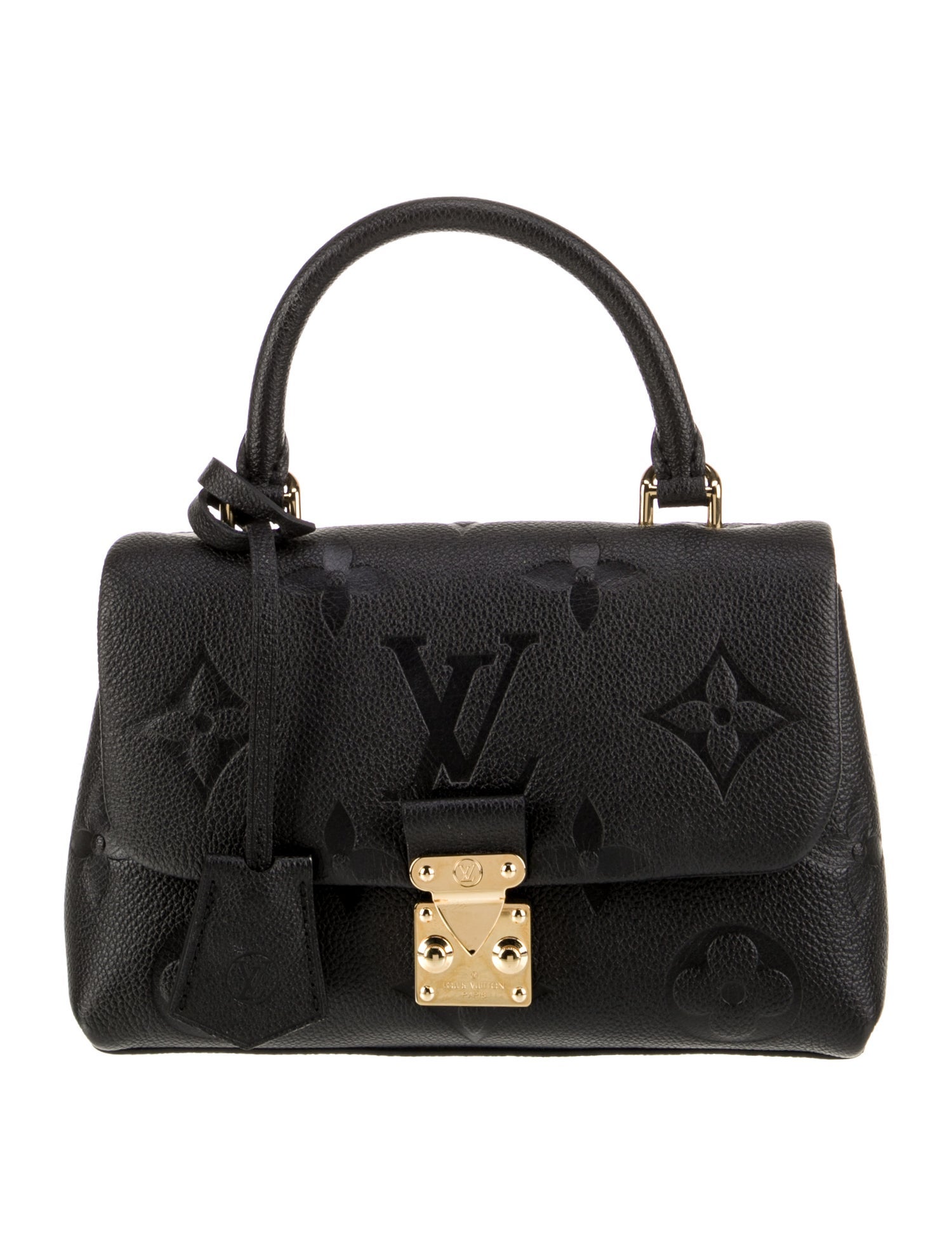 Louis Vuitton Monogram Giant Madeleine MM 2022 - Black Handle Bags ...