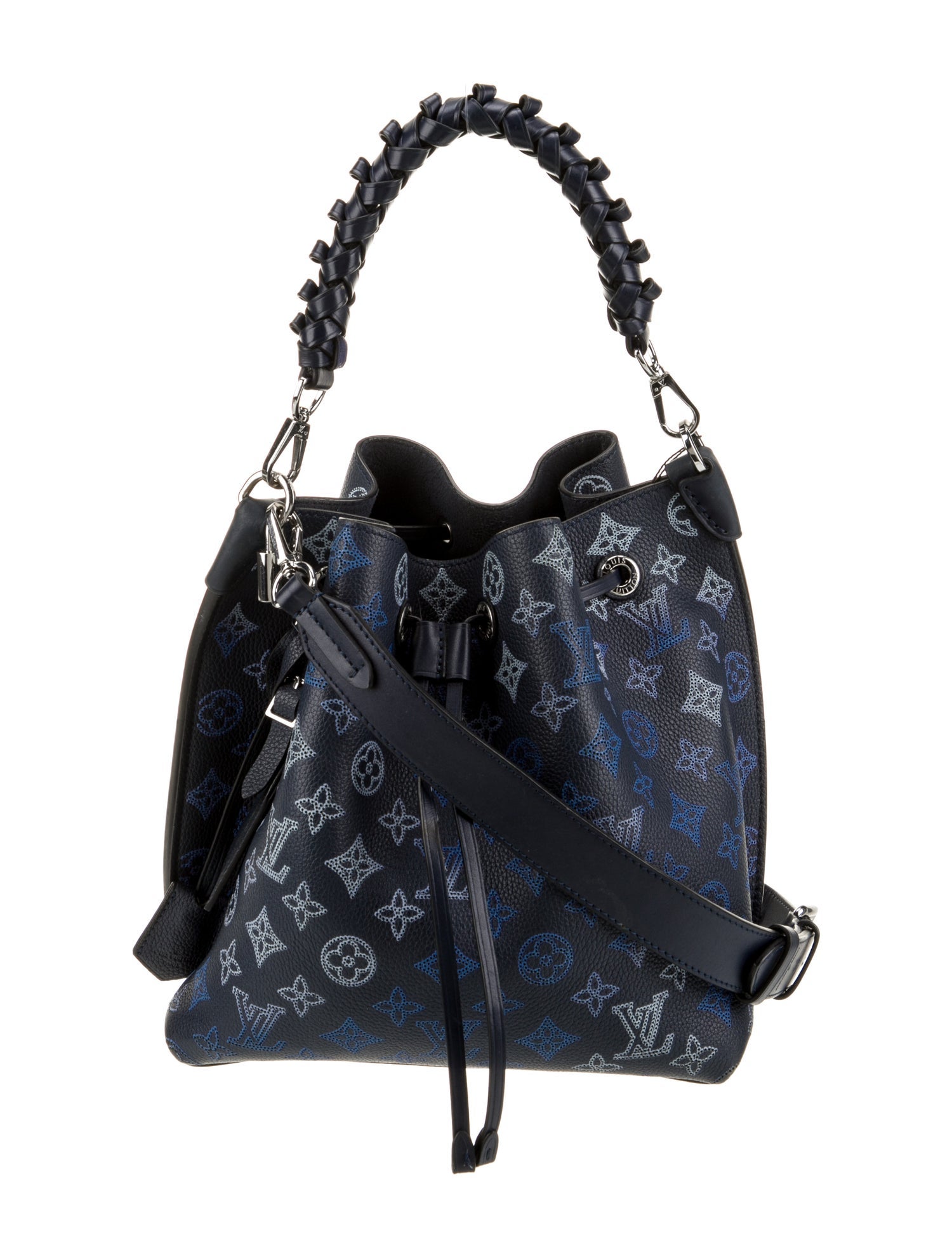 Louis Vuitton Mahina Leather Néonoé - Blue Bucket Bags, Handbags ...