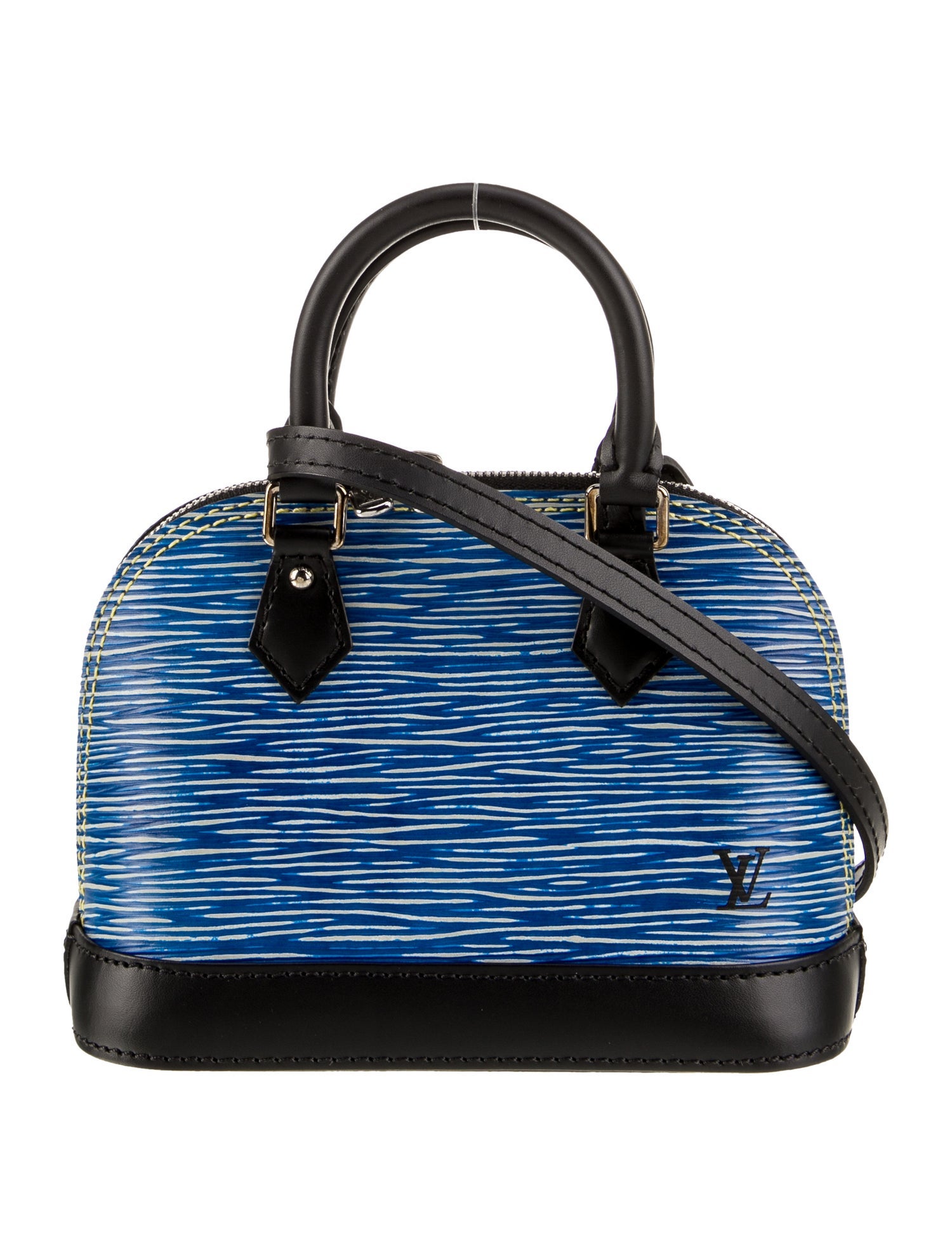 Louis Vuitton Epi Leather Alma Nano - Blue Mini Bags, Handbags ...