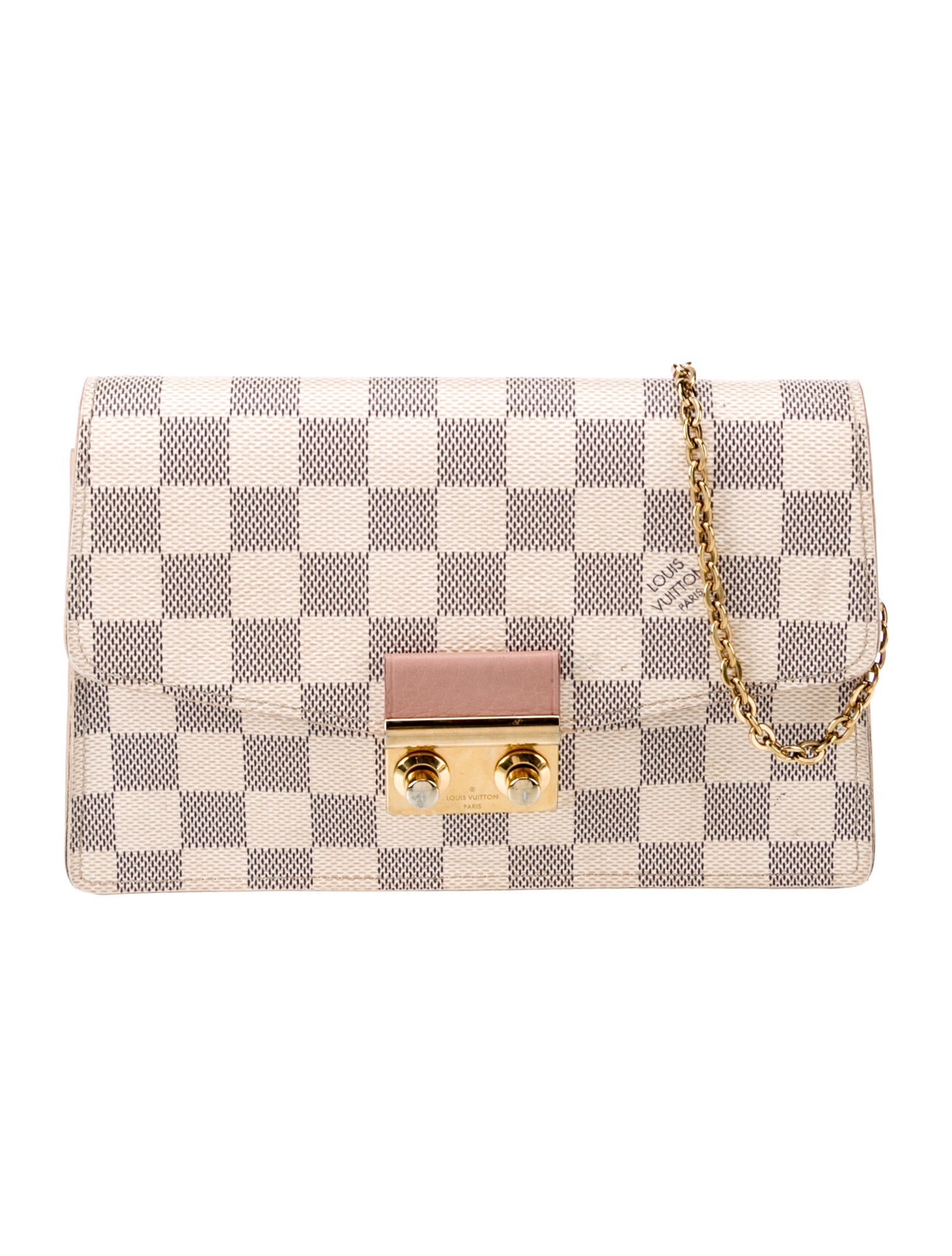 Louis Vuitton Damier Azur Croisette - Neutrals Shoulder Bags, Handbags ...