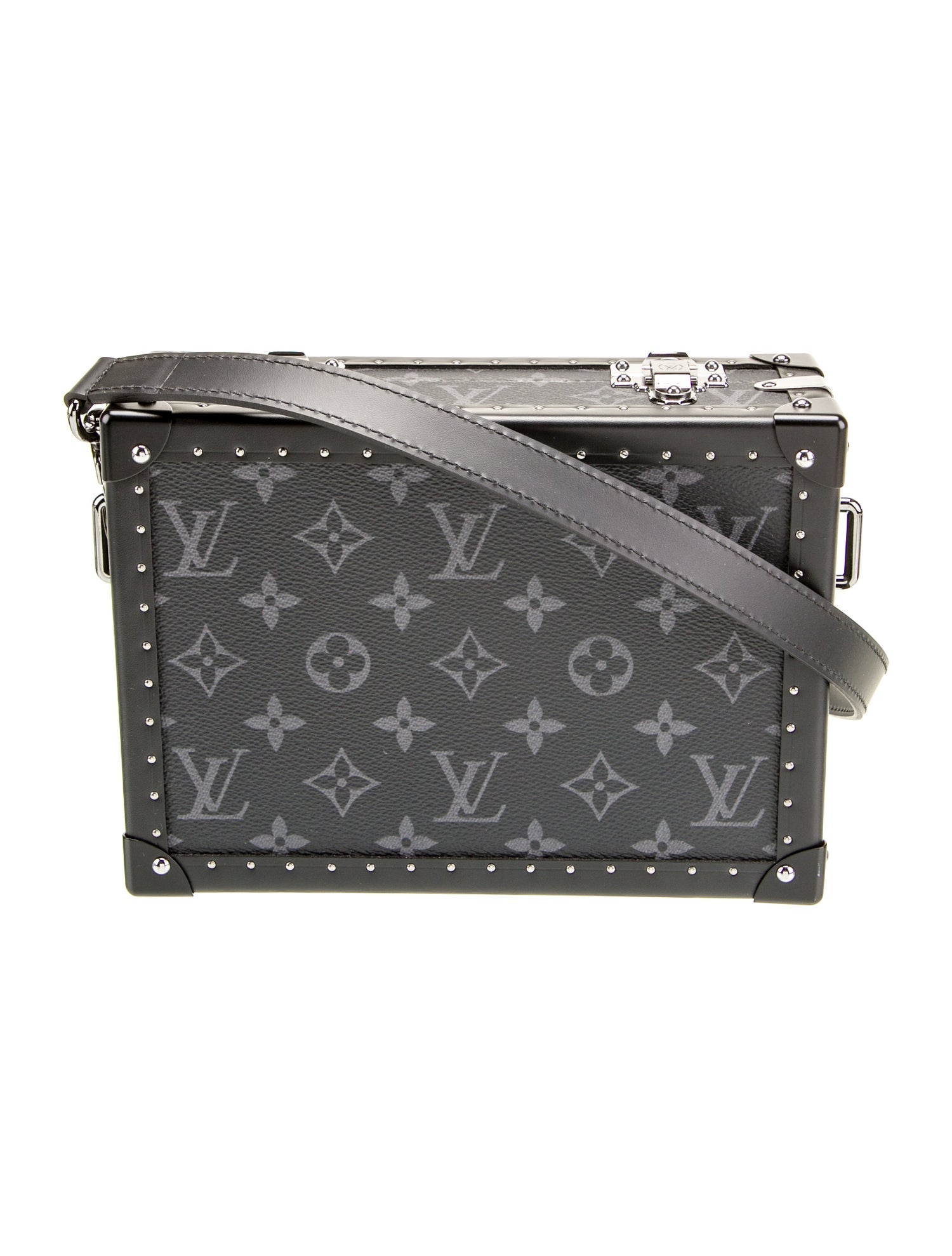 Louis Vuitton LV Monogram Portfolio - Black Crossbody Bags, Handbags ...