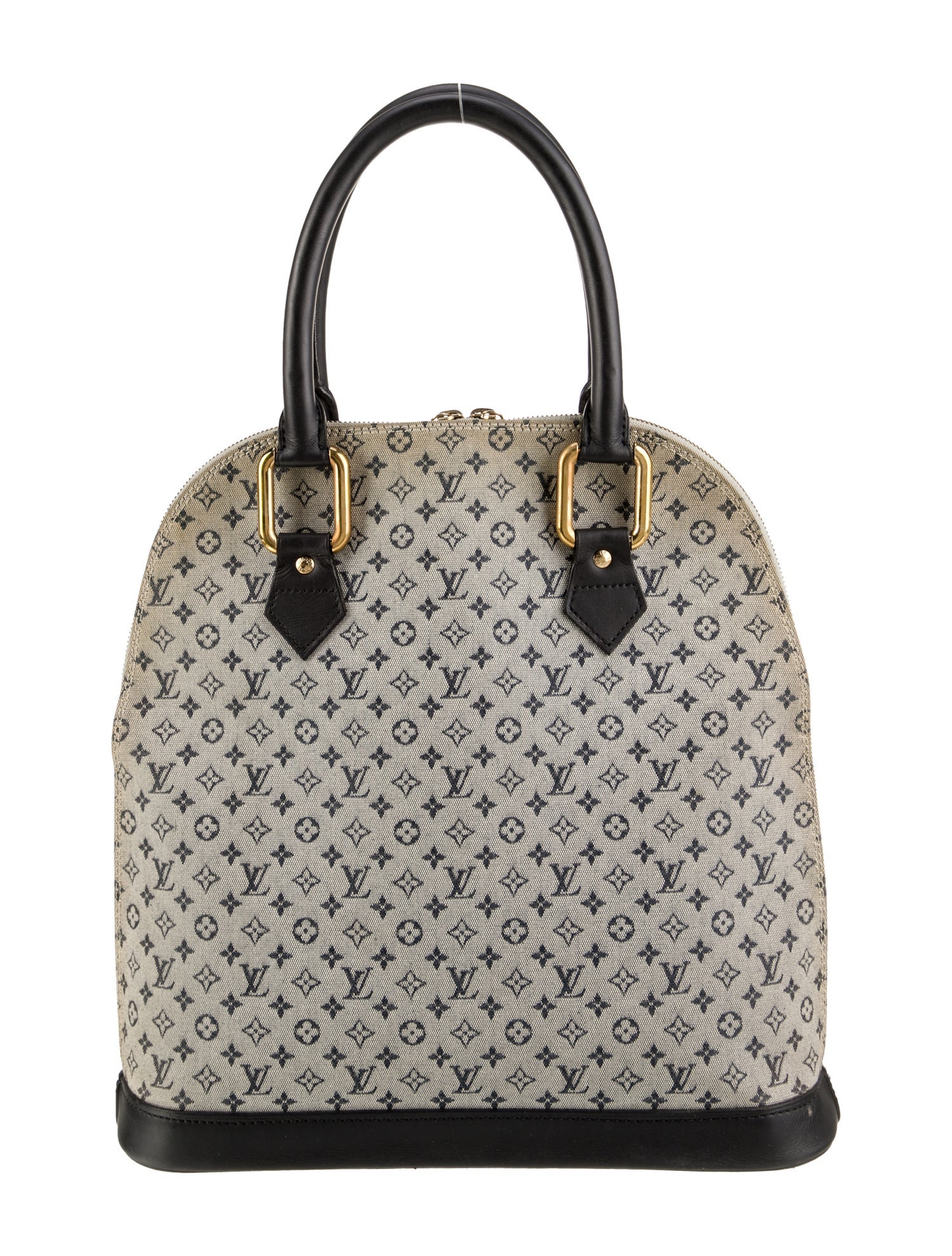 Louis Vuitton Monogram Mini Lin Alma Haut Vintage - Blue Handle Bags ...