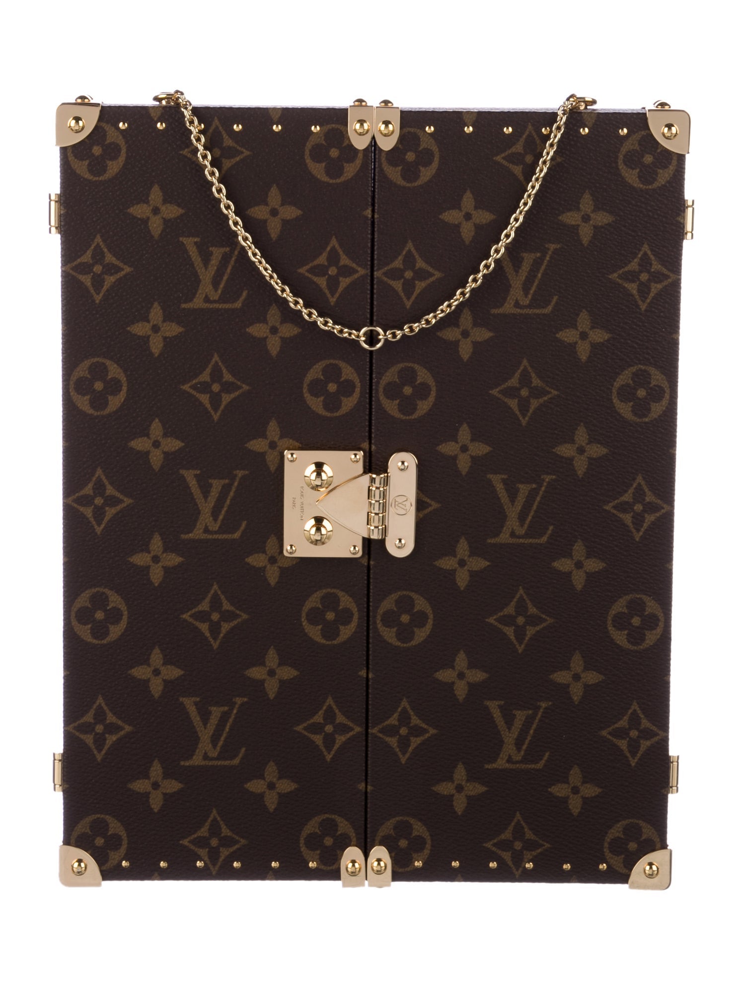 Louis Vuitton Home Mirror Trunk - Brown, 1 pieces Mirrors, Decor ...