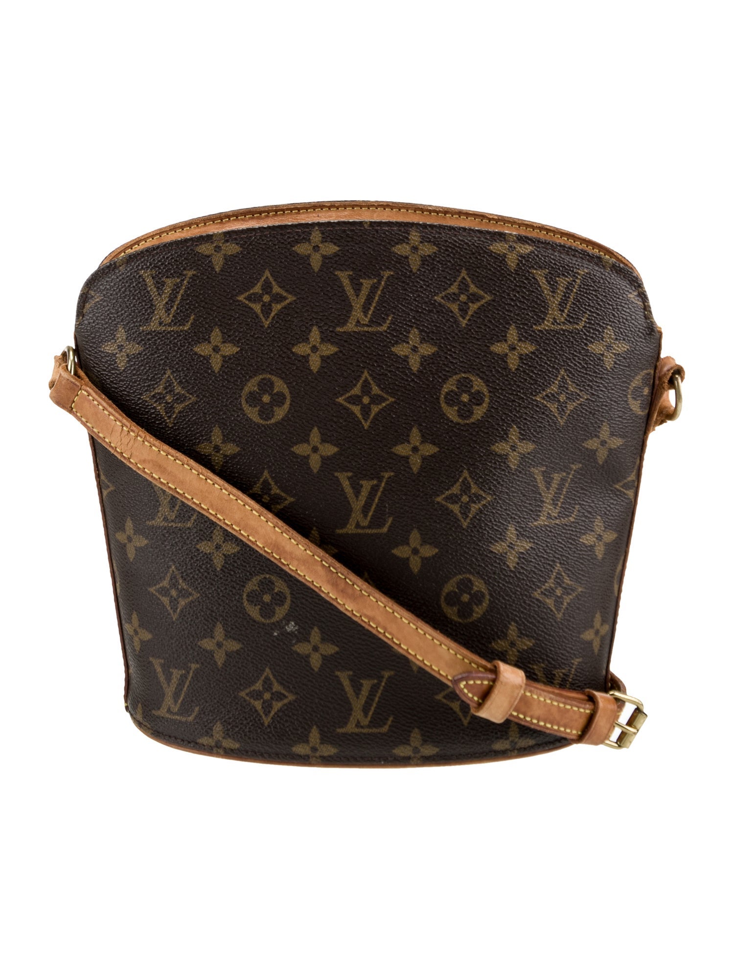 Louis Vuitton LV Monogram Drouot Vintage - Brown Crossbody Bags ...