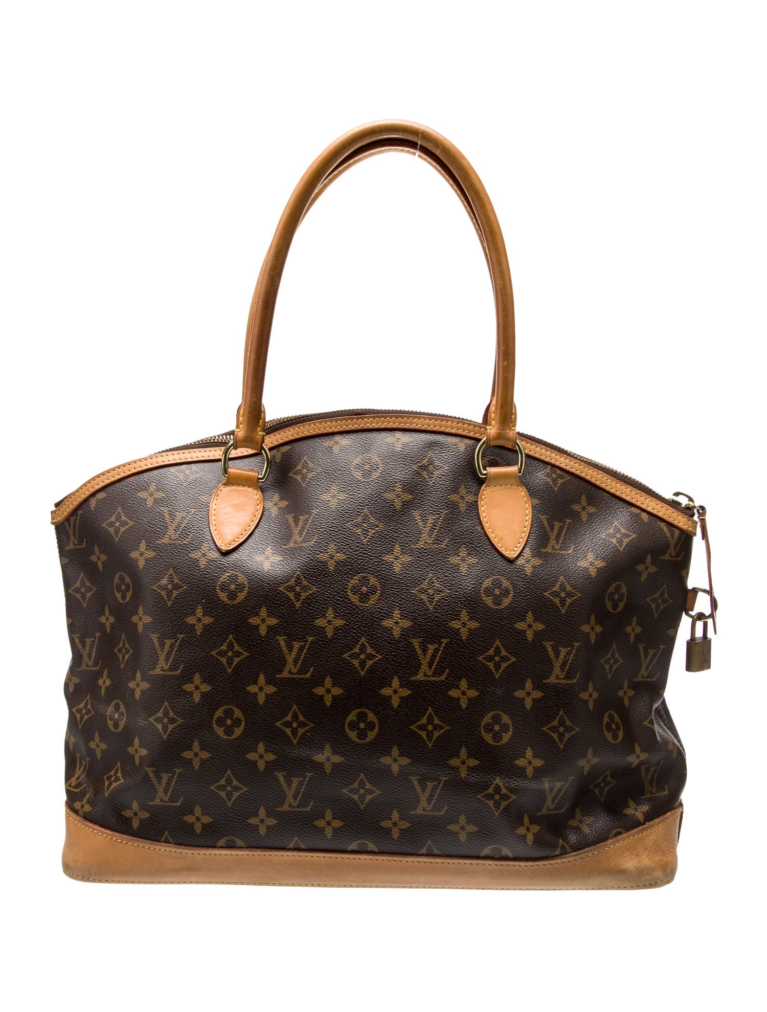 Louis Vuitton LV Monogram Lockit Horizontal - Brown Shoulder Bags ...