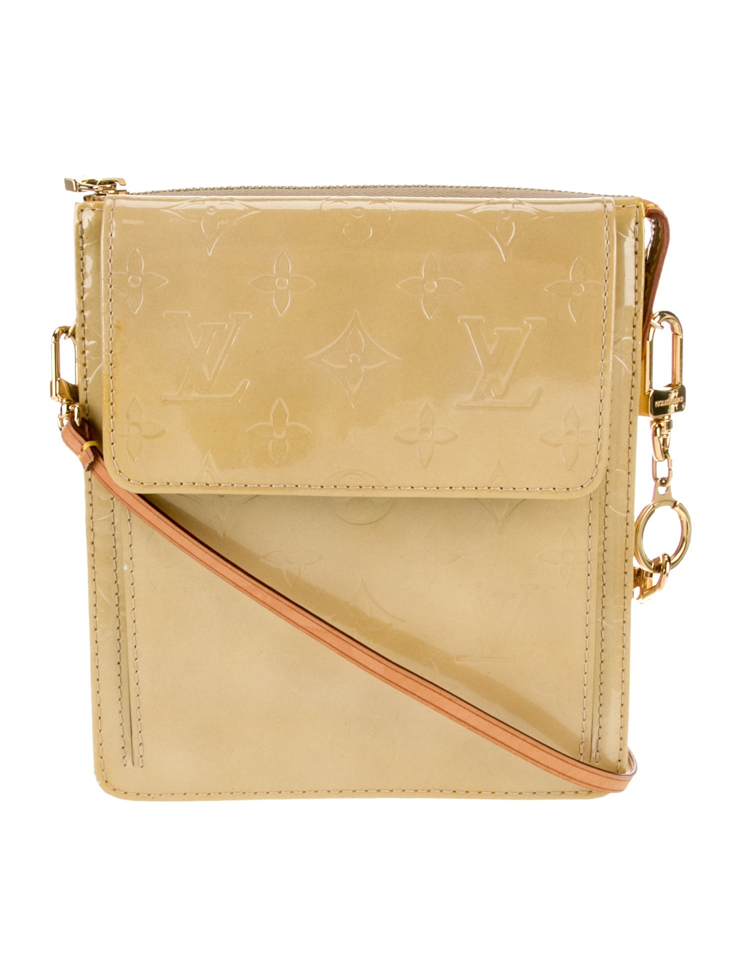 Louis Vuitton Monogram Vernis Mott - Yellow Shoulder Bags, Handbags ...