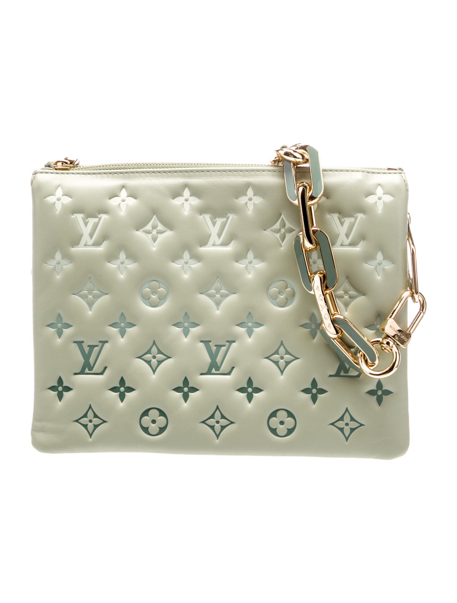 Louis Vuitton LV Monogram Coussin PM - Green Shoulder Bags, Handbags ...