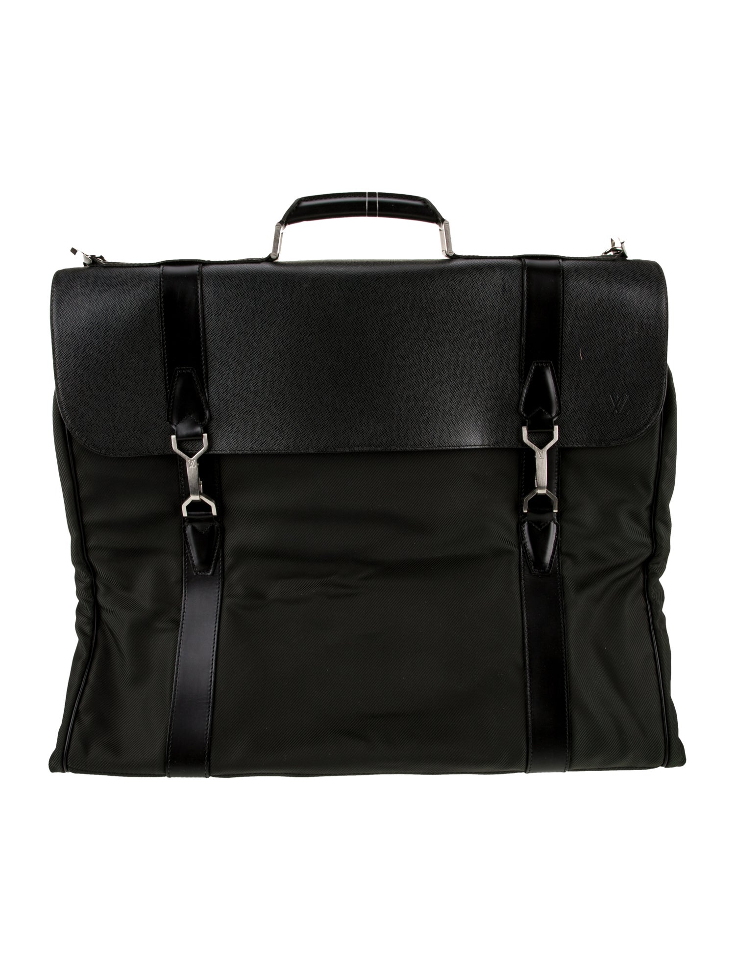 Louis Vuitton Taiga Leather Garment Bag - Black Garment Covers, Bags - LOU1034393 | The RealReal