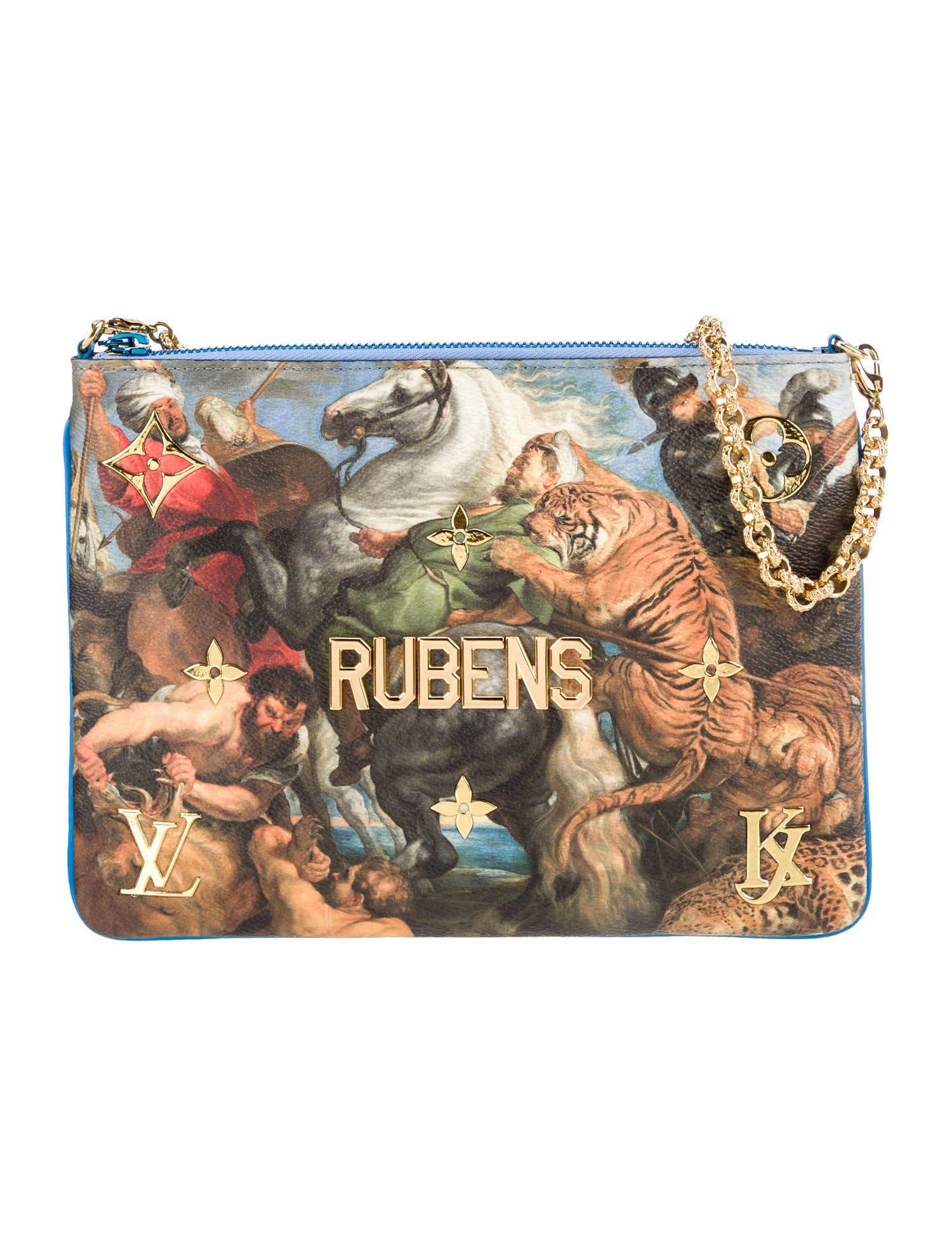Louis Vuitton Masters Collection Rubens Pochette - Blue Clutches ...