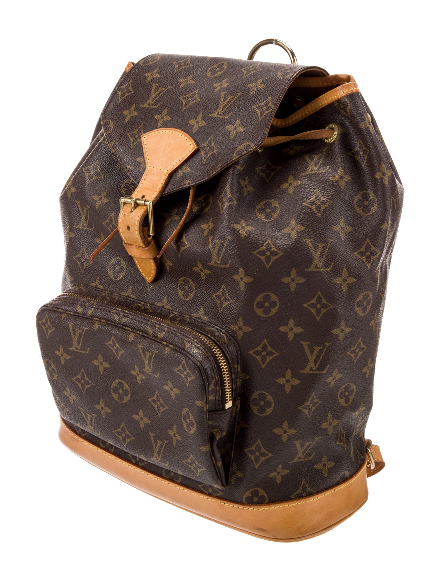 Louis Vuitton Monogram Montsouris Vintage - Brown Backpacks, Handbags ...