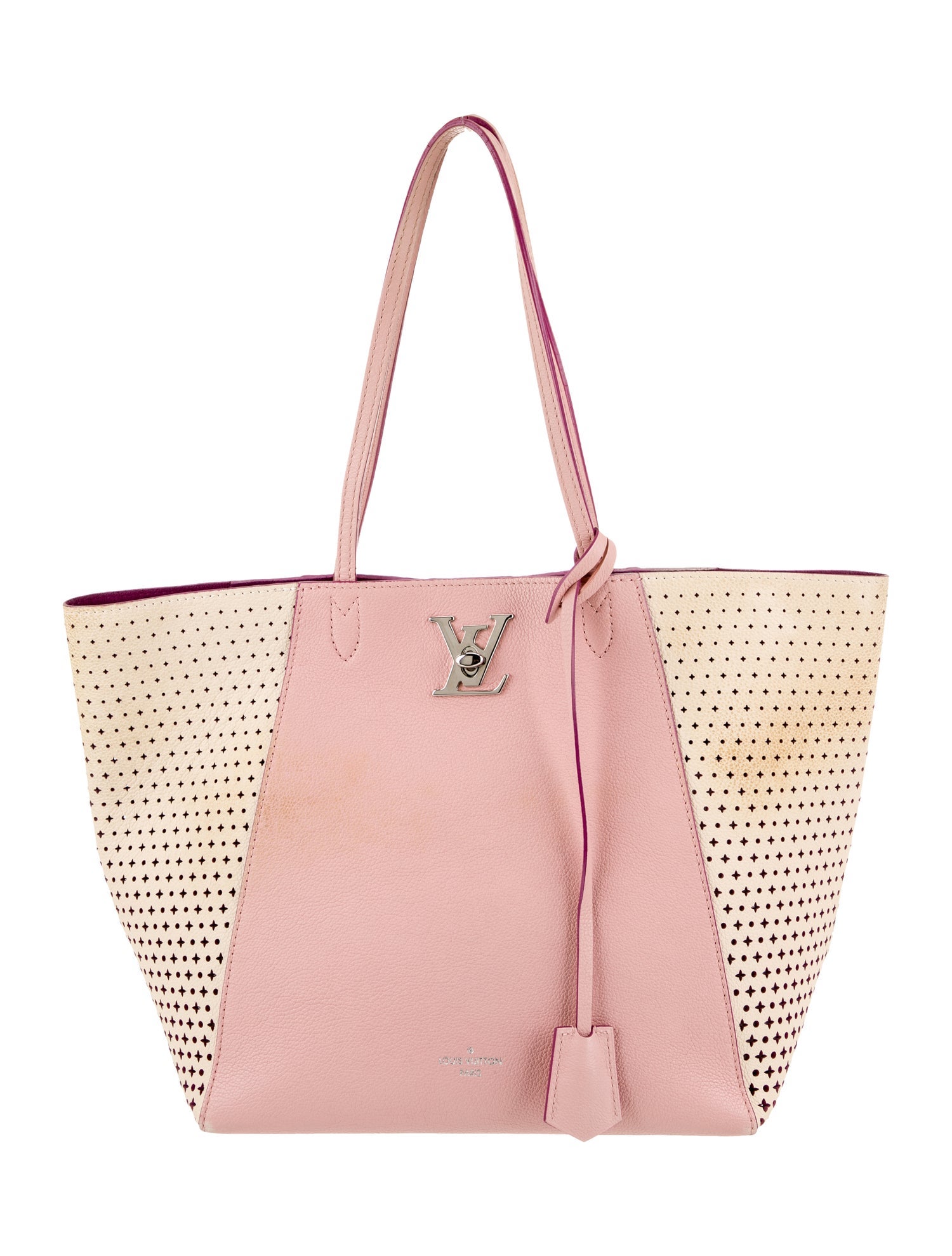 Louis Vuitton Leather Lockme Cabas - Pink Totes, Handbags - LOU1036607 ...