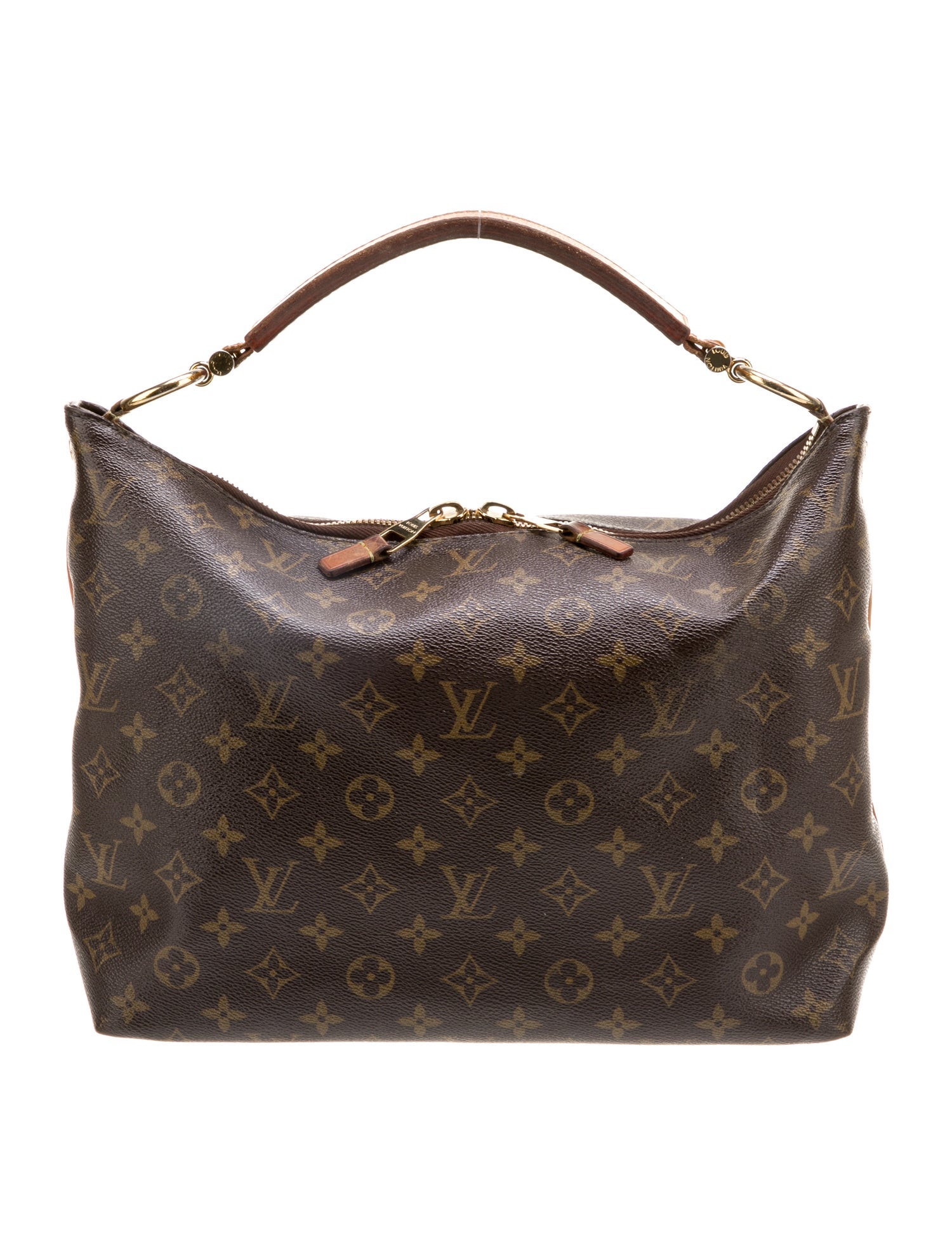 Louis Vuitton LV Monogram Sully PM - Brown Hobos, Handbags - LOU1037607 ...