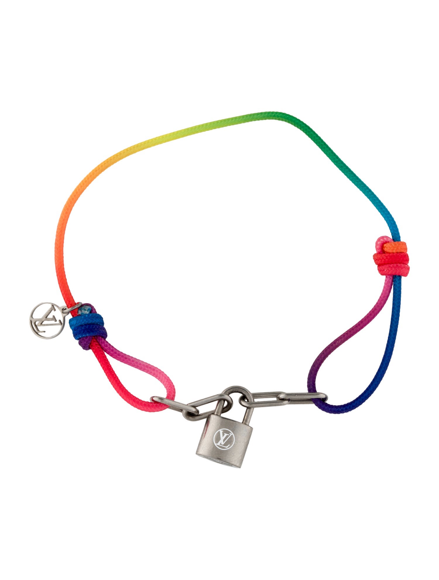 Louis Vuitton Lockit X Virgil Abloh Bracelet - Silver-Tone Metal Charm ...