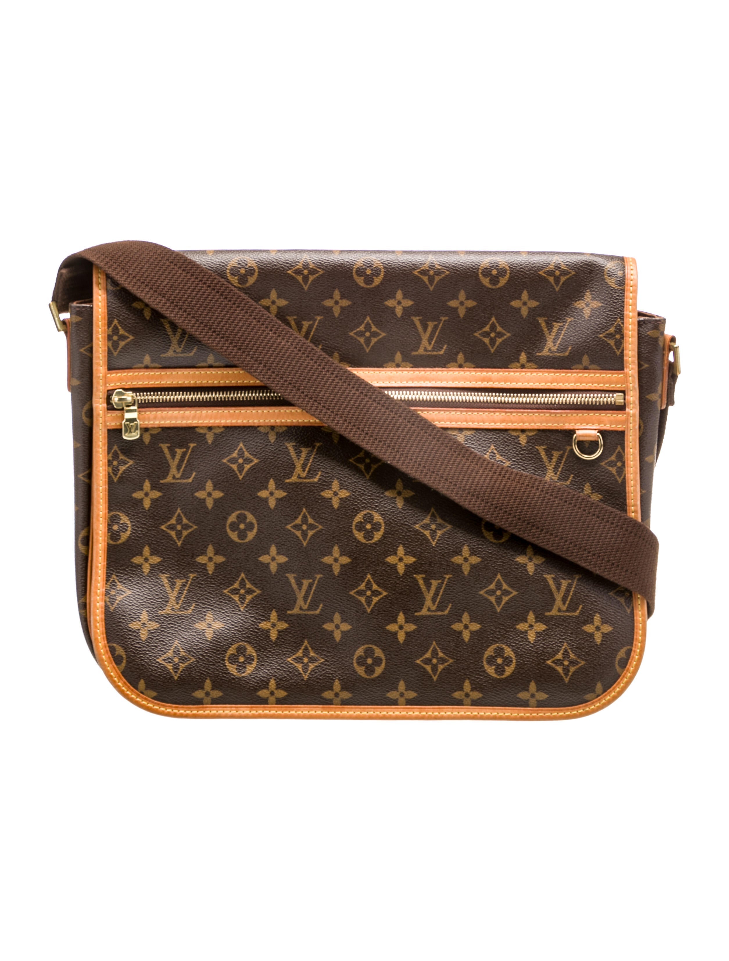 Louis Vuitton LV Monogram Bosphore Messenger GM Vintage - Brown ...