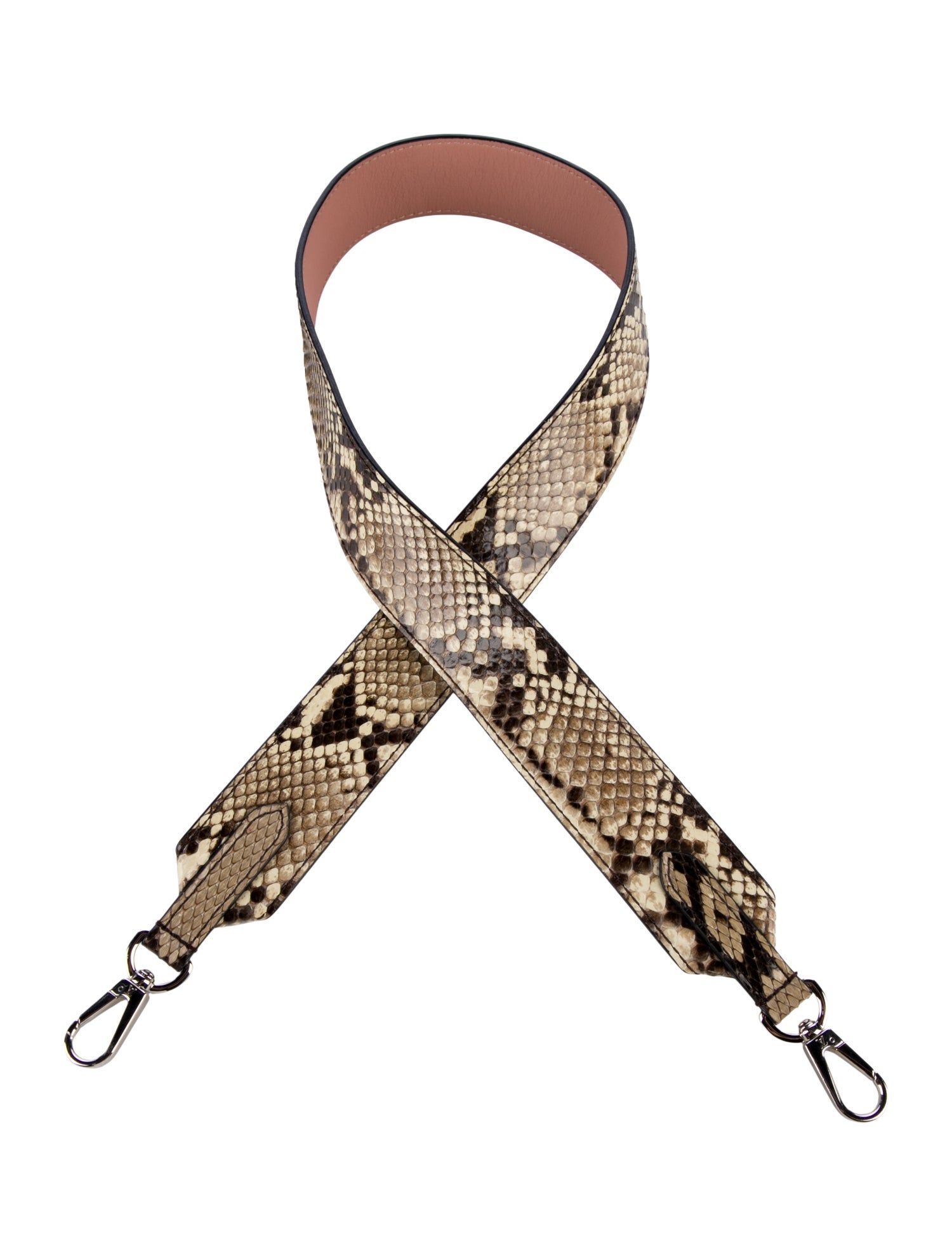 Louis Vuitton Python Bandoulière Strap - Neutrals Bag Accessories ...