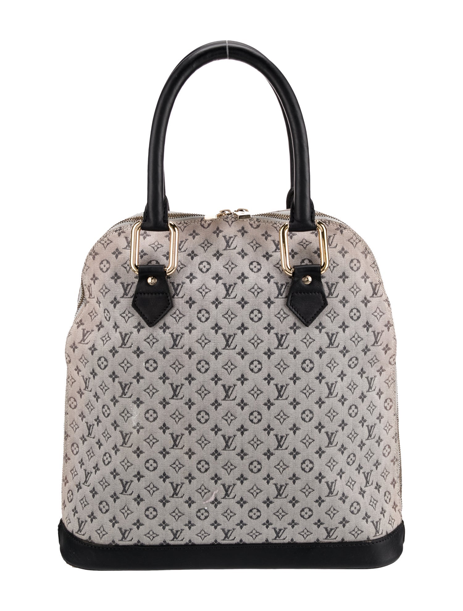 Louis Vuitton Monogram Mini Lin Alma - Blue Handle Bags, Handbags ...